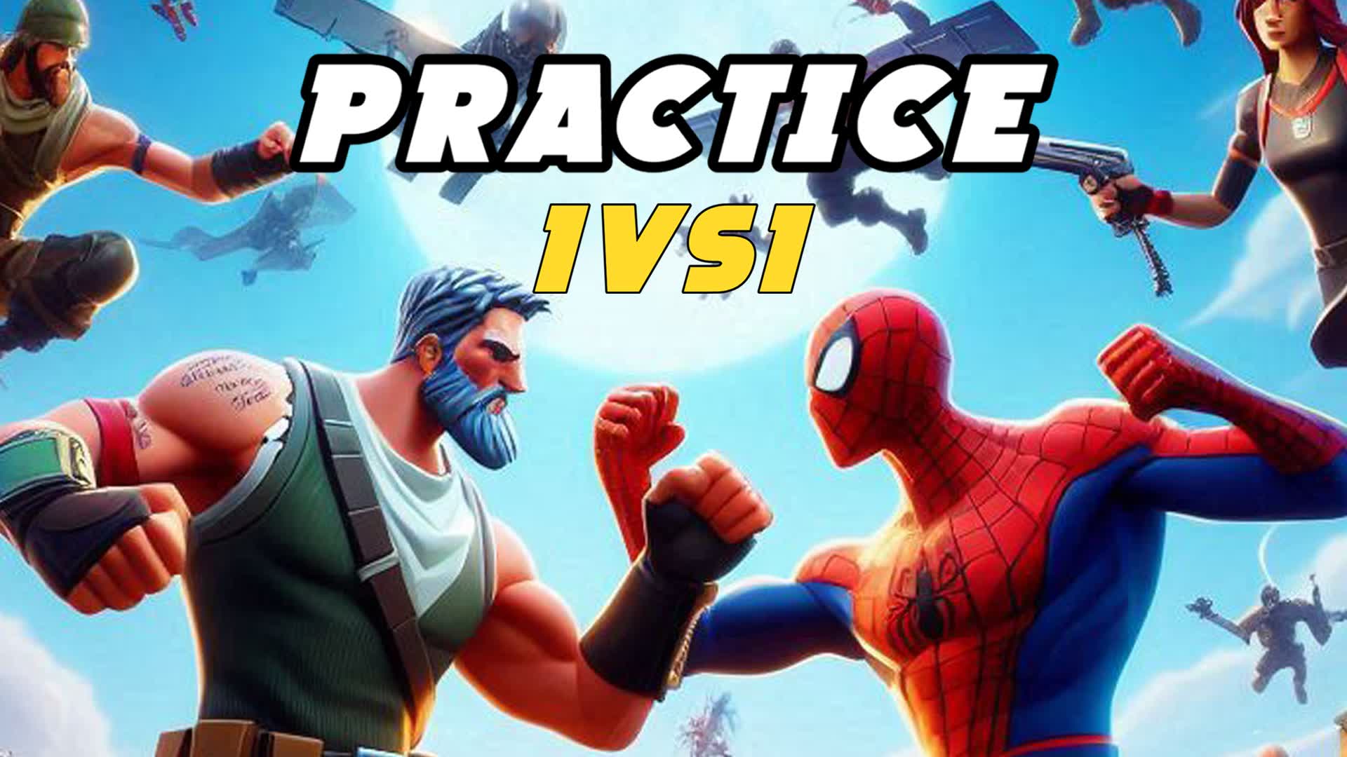 PRACTICE 1VS1 1809-2463-5525 by josfinito - Fortnite Creative Map Code ...
