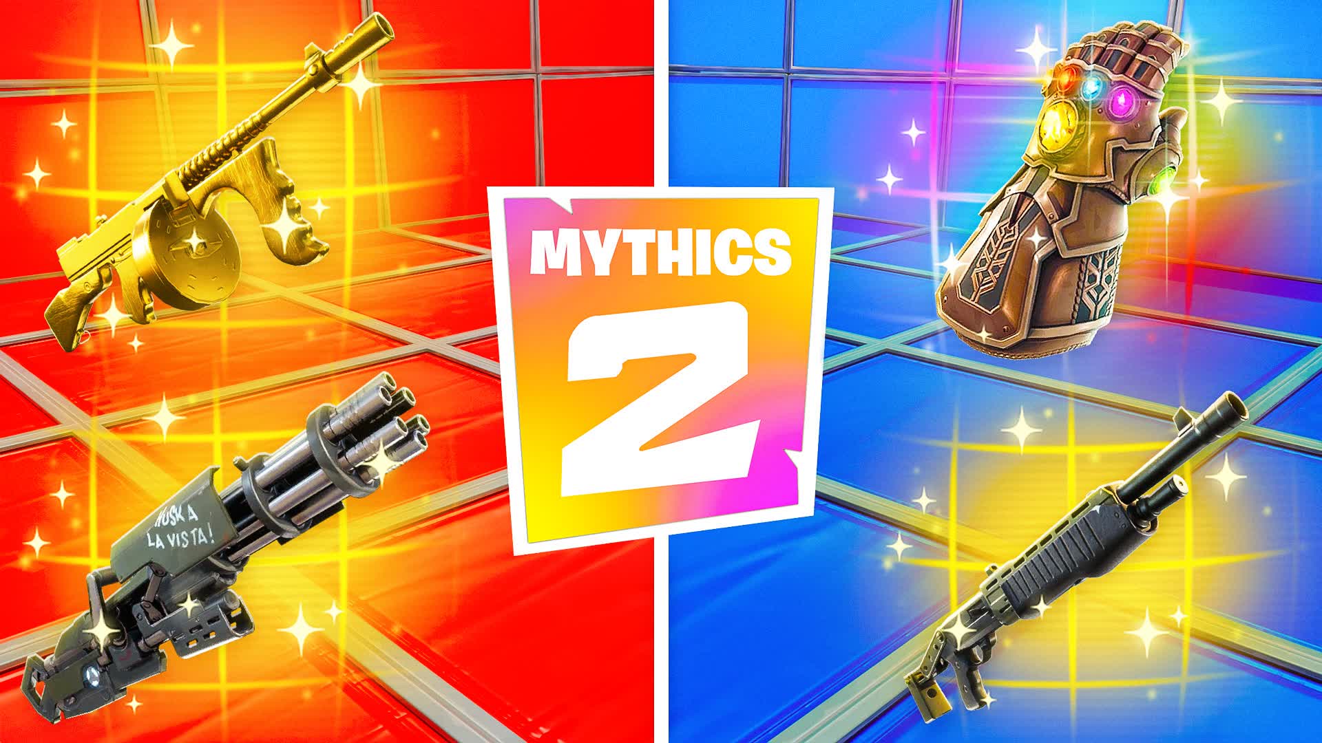 ⭐MYTHIC RED VS BLUE 3174-6073-7904 by chelofn - Fortnite Creative Map ...