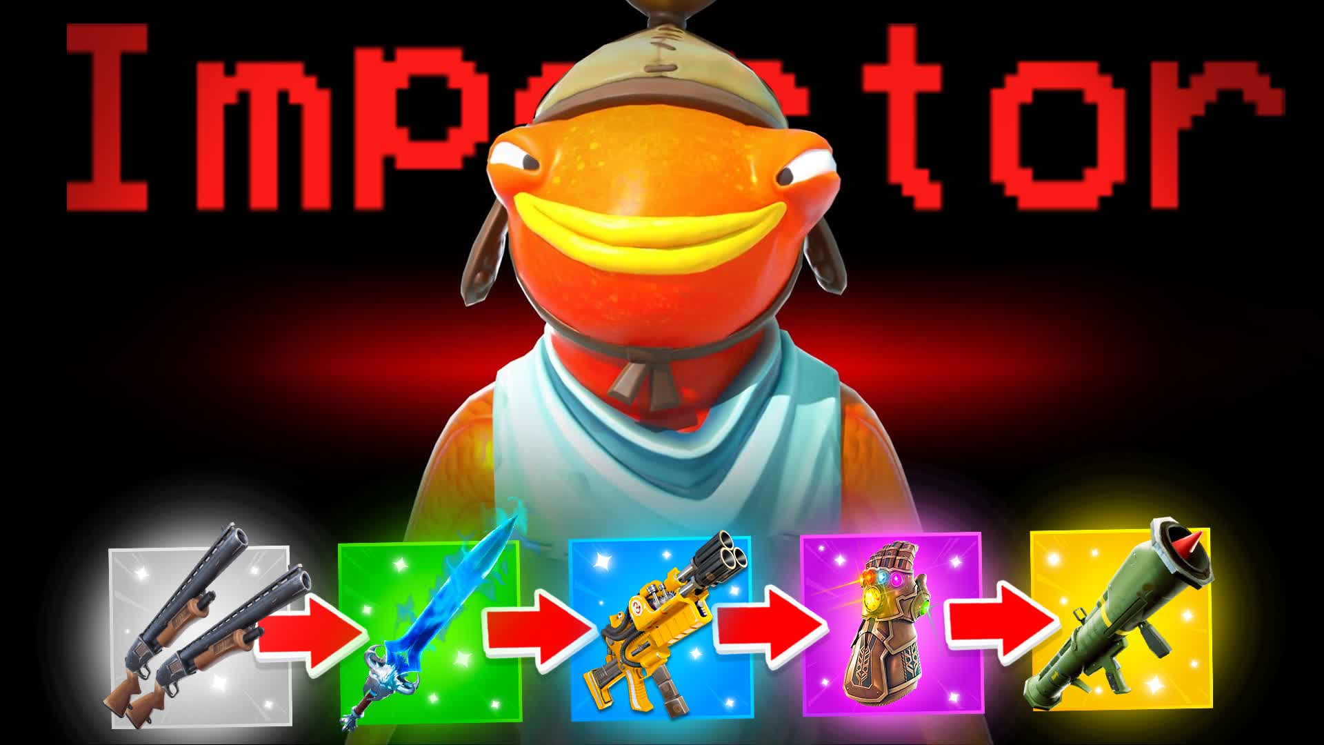 🔪 BETTER IMPOSTOR - GUNGAME ☢ 2735-1744-1302 by mycomplexe - Fortnite ...