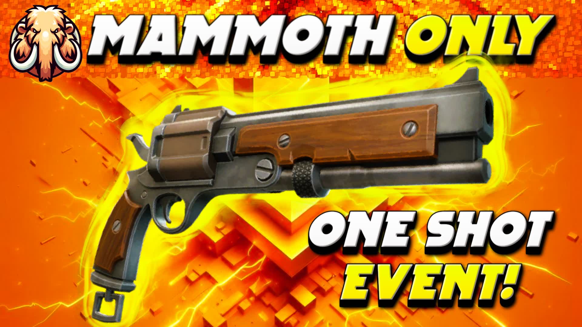MAMMOTH ONLY ONE SHOT 🎯 ALL RARITIES 🔫 8765-7400-6620 by thomas21tm - Fortnite Creative Map Code ...