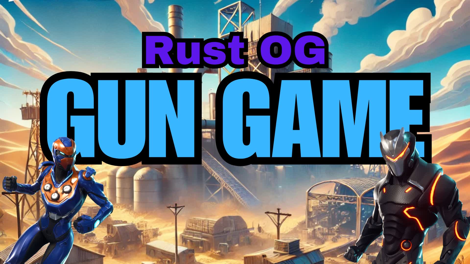 🔫 1 Shot Gun Game Rust OG 🔥 3353-7074-1878 من ابتكار syler05 - Fortnite
