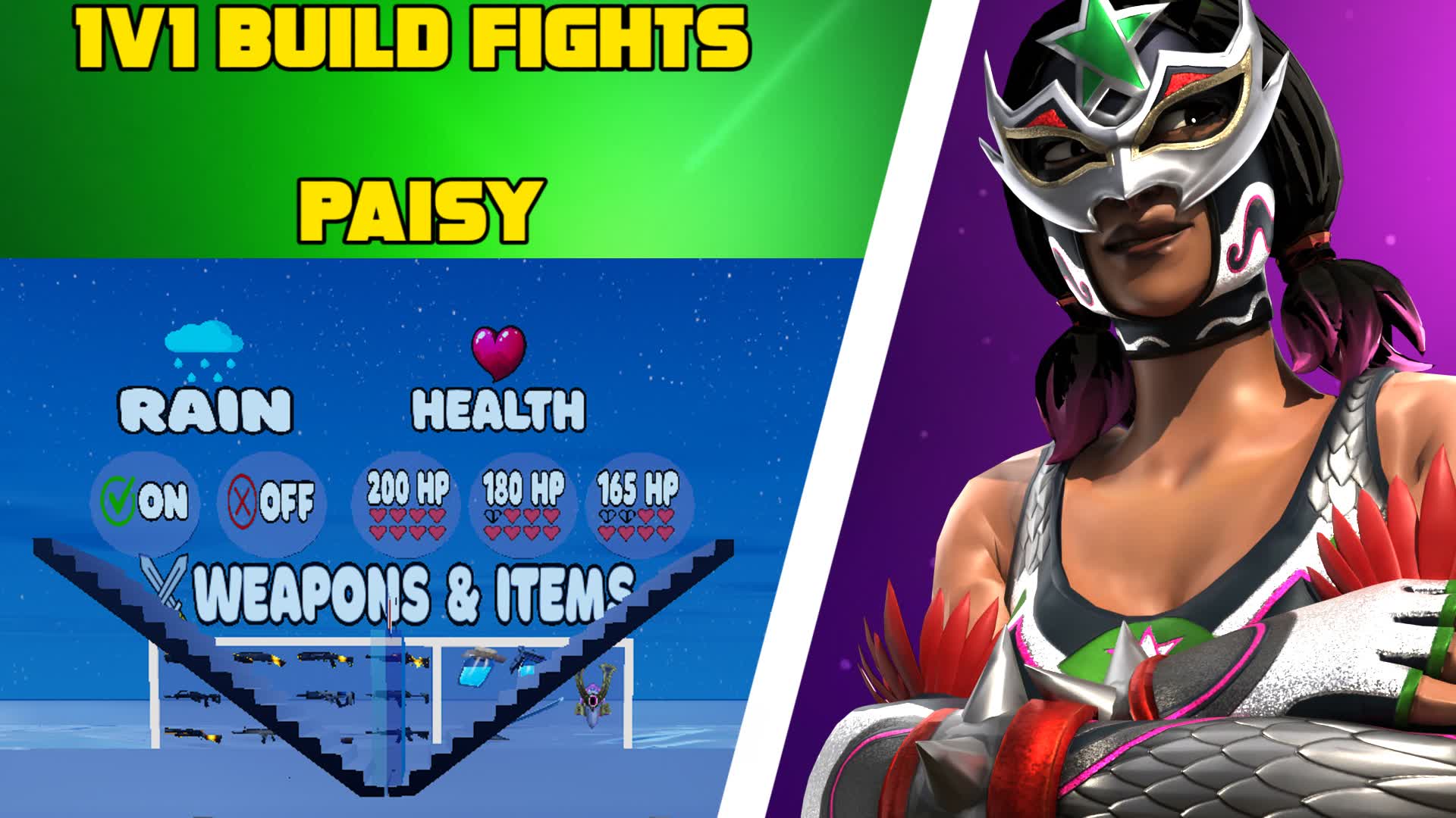 1v1 Build fights [Paisy] 7120-1393-5051 by paisy - Fortnite Creative ...