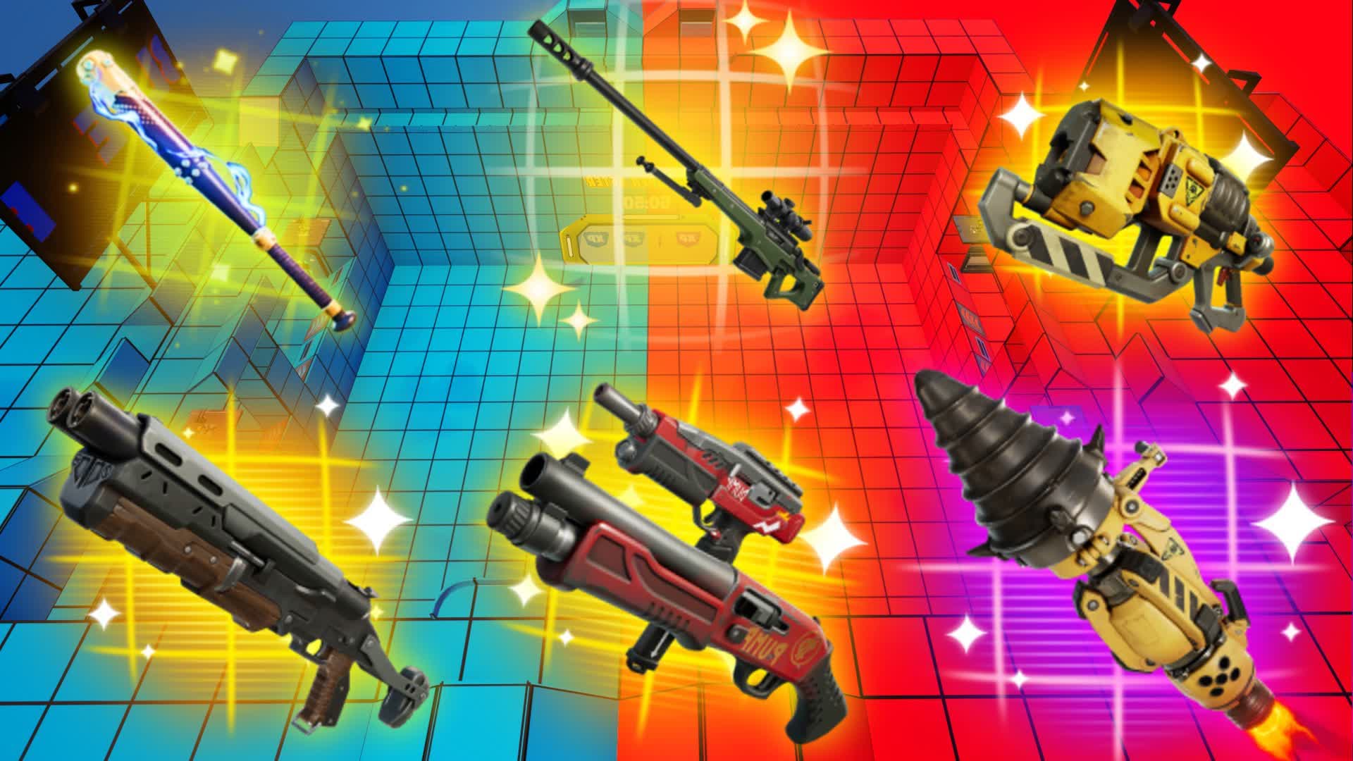 RED VS BLUE 🔴🔵 1213-1157-2076 von dar2 – Fortnite