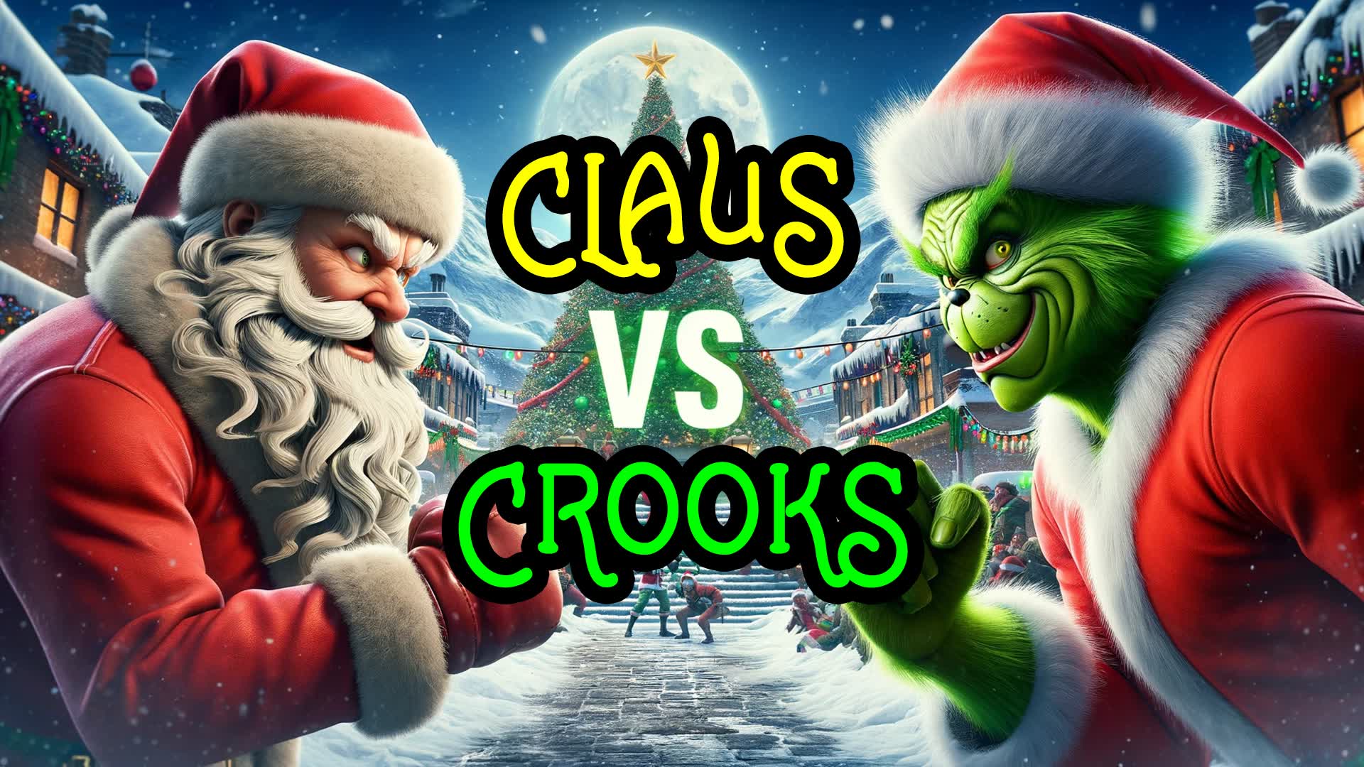 Christmas Showdown: Claus vs Crooks 2404-2472-1802 من ابتكار neureal ...