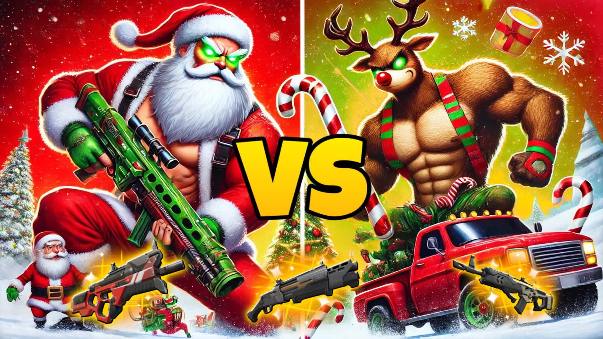 🎅 SANTA VS RUDOLPH 🦌 5340-8984-4346 by notandryy - Fortnite Creative ...