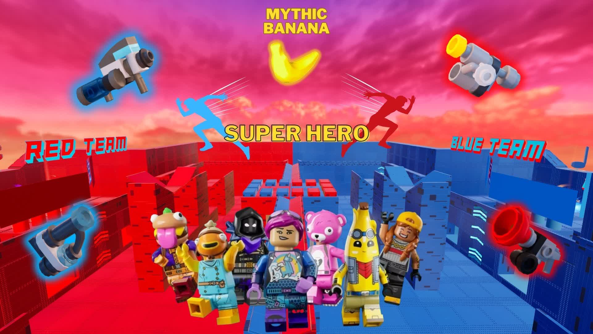 CRAZY BLOCK RED🔴 VS BLUE 🔵 3304-6421-1285 by r-max - Fortnite Creative ...