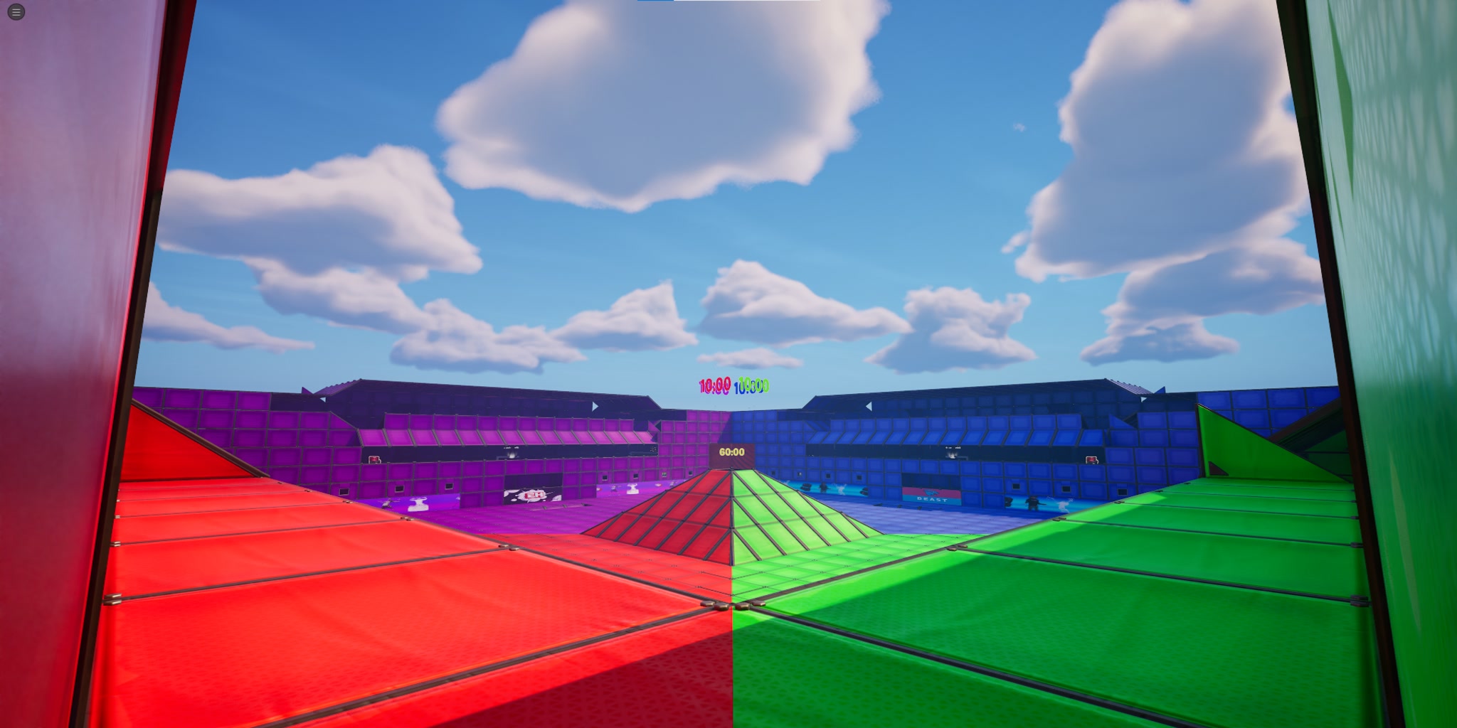 YouTuber Red VS Blue VS Green VS Purple 3718-8448-6803 by playboysteven - Fortnite Creative Map ...