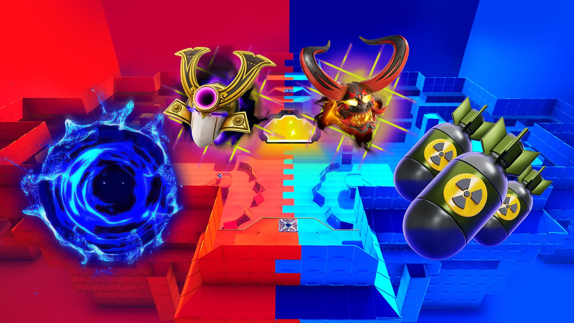 ETERNAL 🔴 RED VS BLUE 🔵 0520-8081-6182 by blazebolt - Fortnite Creative ...