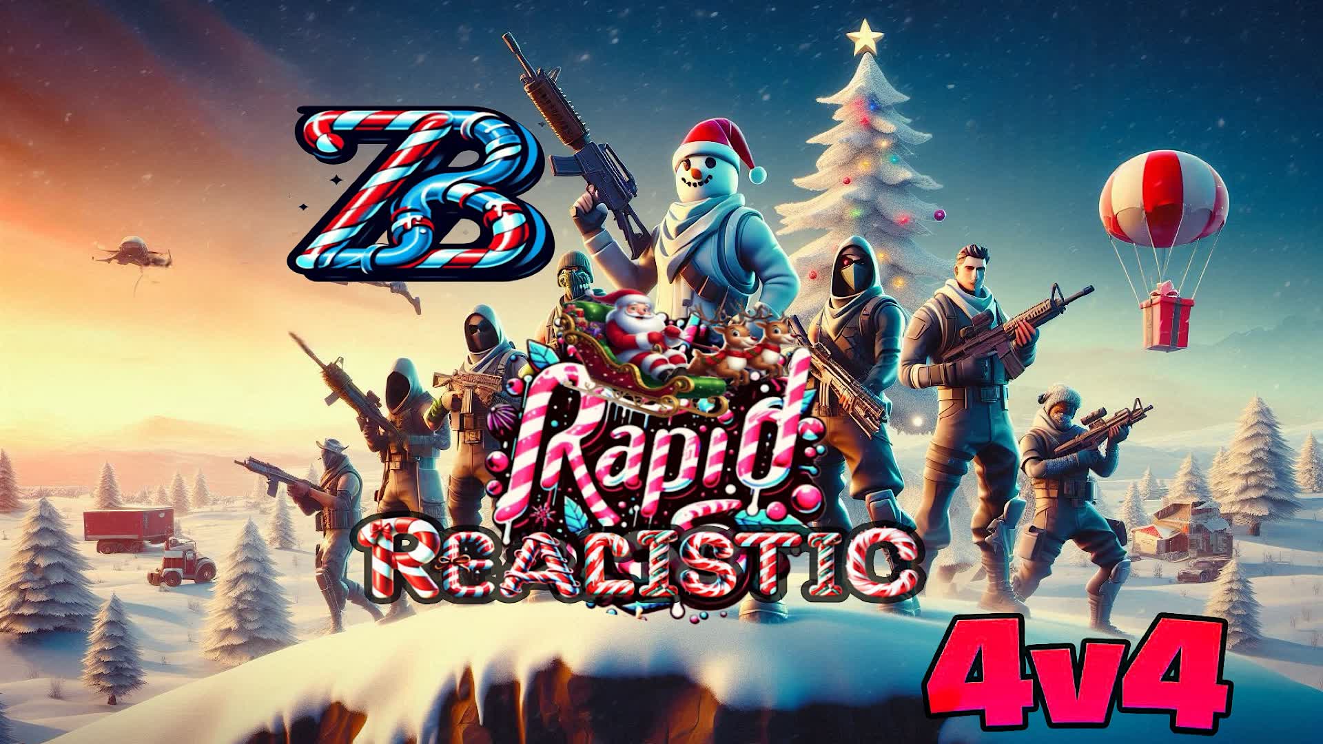 ZB Rapid Realistic 4v4 0146-3287-7293 by mr.crush - Fortnite Creative Map Code - Fortnite.GG