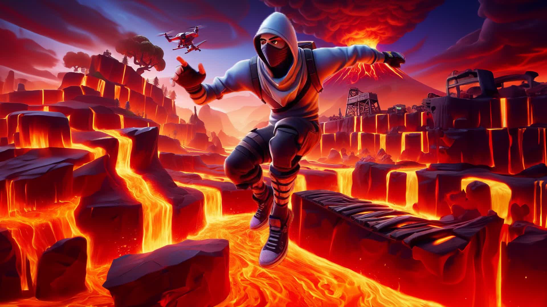 WORLDS HARDEST VOLCANO ONLY UP! 3502-3066-7815 by mityuryov - Fortnite ...