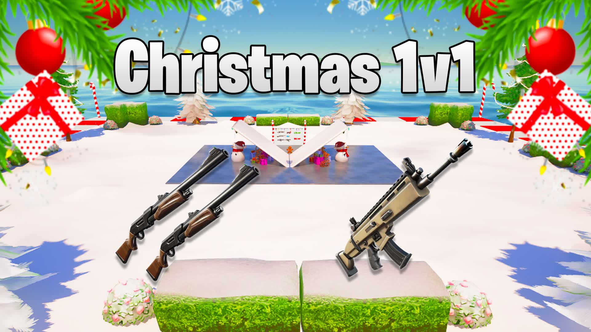 Christmas 1v1 0 Delay 7446-6213-5836 by lytsfv - Fortnite Creative Map Code - Fortnite.GG