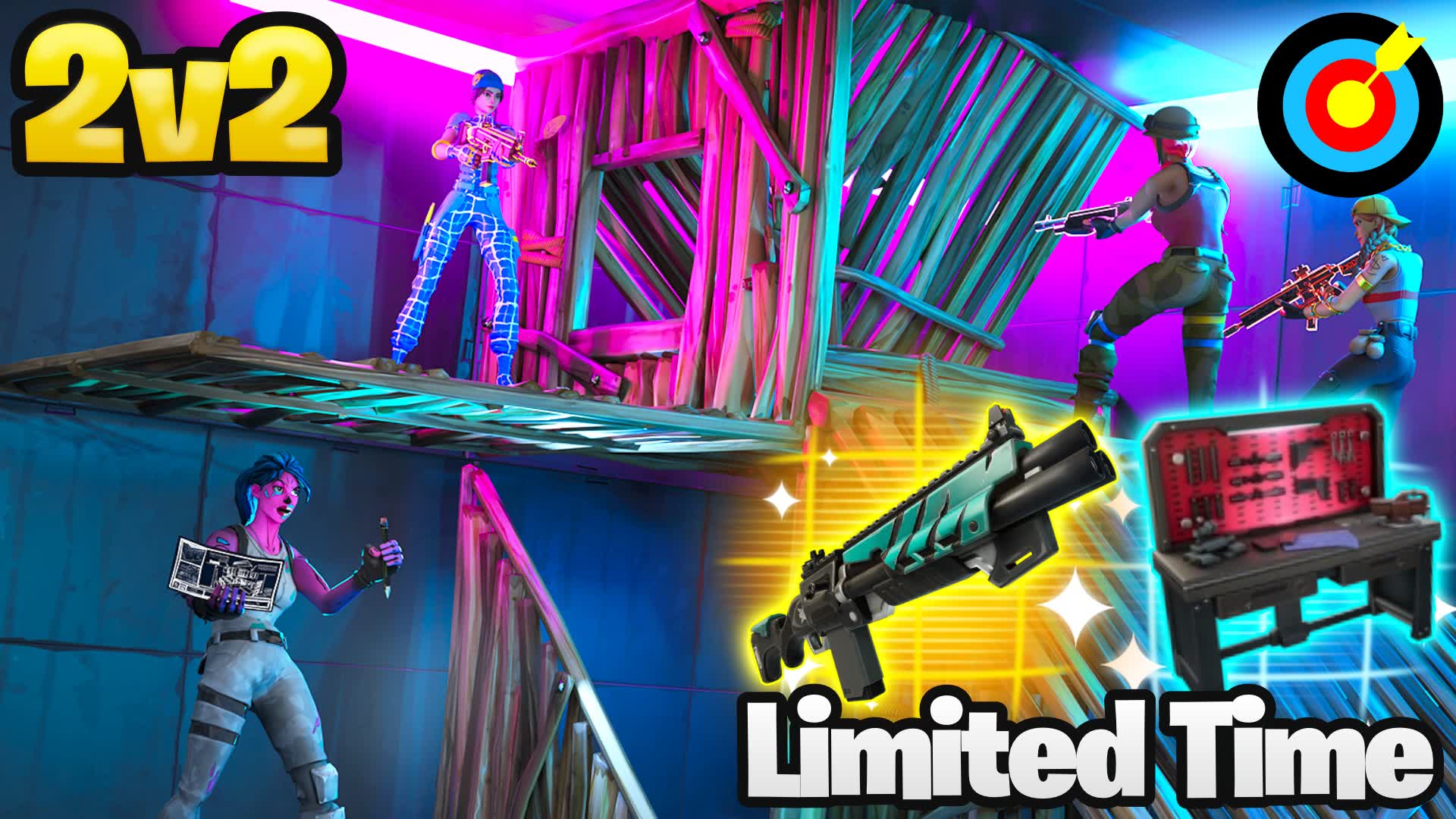 Piece Control 2v2 🎯 0148-0322-5437 by bullseye - Fortnite Creative Map Code - Fortnite.GG