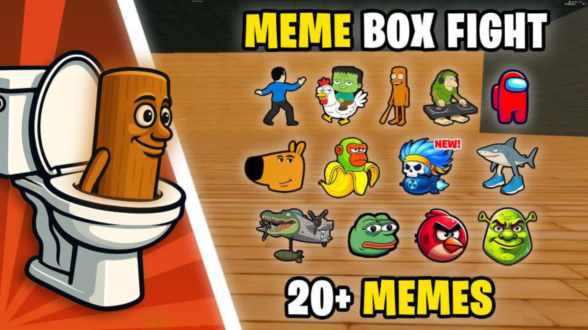 HERO MEME BOX FIGHT 📦 9215-8526-9937 by mojma - Fortnite Creative Map ...