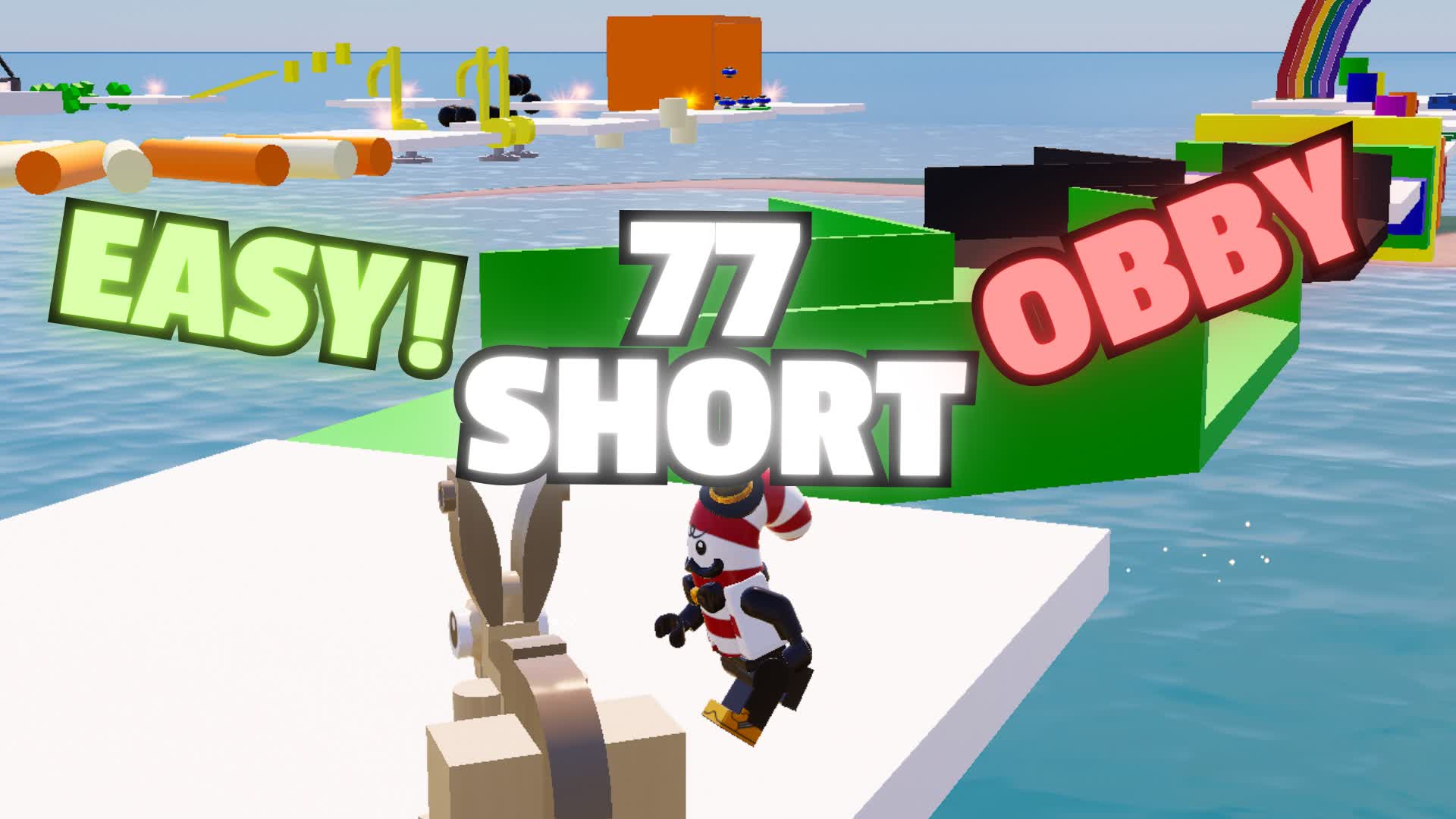 Easy & Short Obby 77 8871-5770-5689 by sh-game - Fortnite Creative Map ...