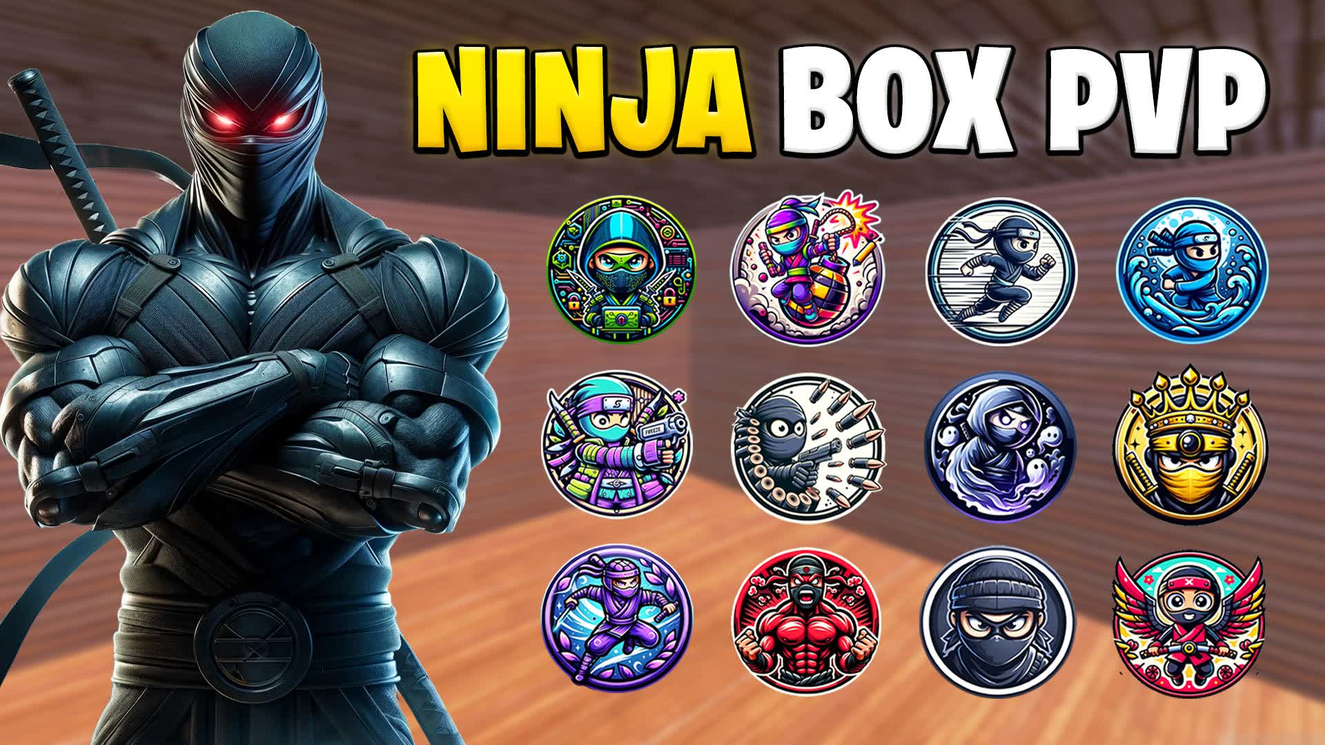 🥋NINJA BOX PVP📦 2229-3784-1462 by chefenmaps - Fortnite Creative Map ...