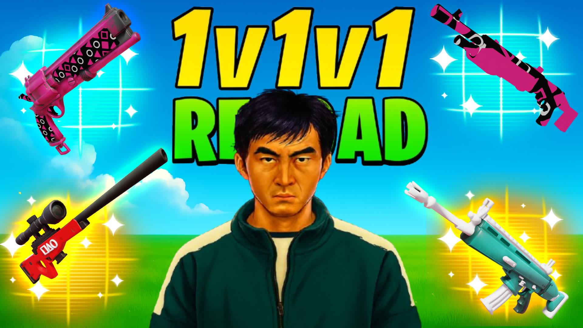 CRAZY 1V1V1 SQUID GAME RELOAD 7180-4988-4292 by oul - Fortnite Creative ...