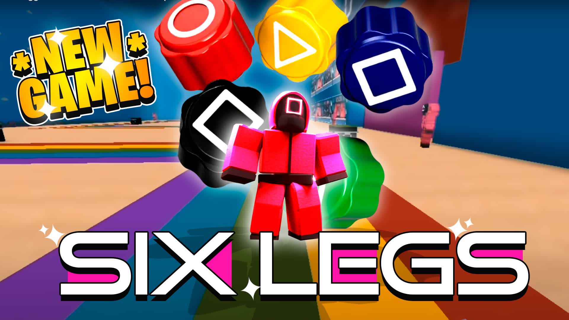 🦑 Octo Games 2 SIX LEGS 쉬운 게임 🦑 4254-2393-5194 by tcfreeforall ...