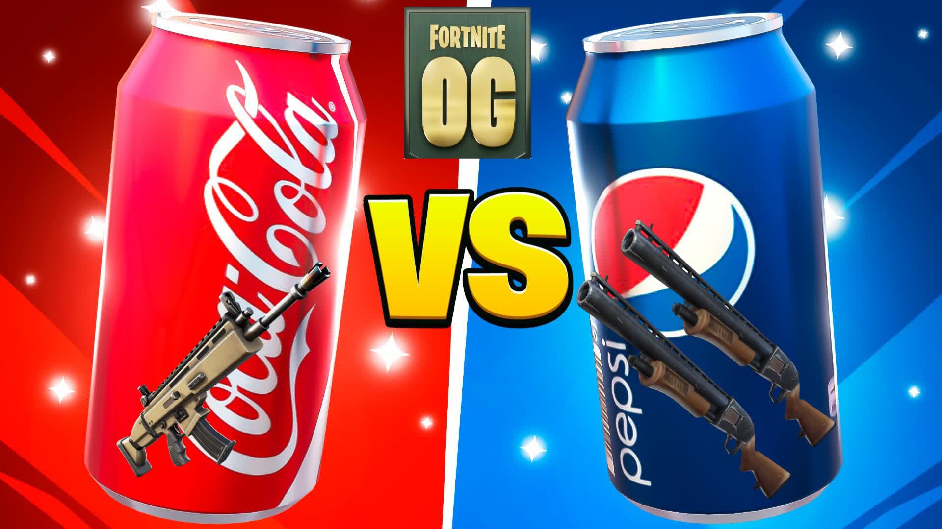 MINI COCA COLA VS PEPSI 9532-9216-4104 by modric - Fortnite Creative ...