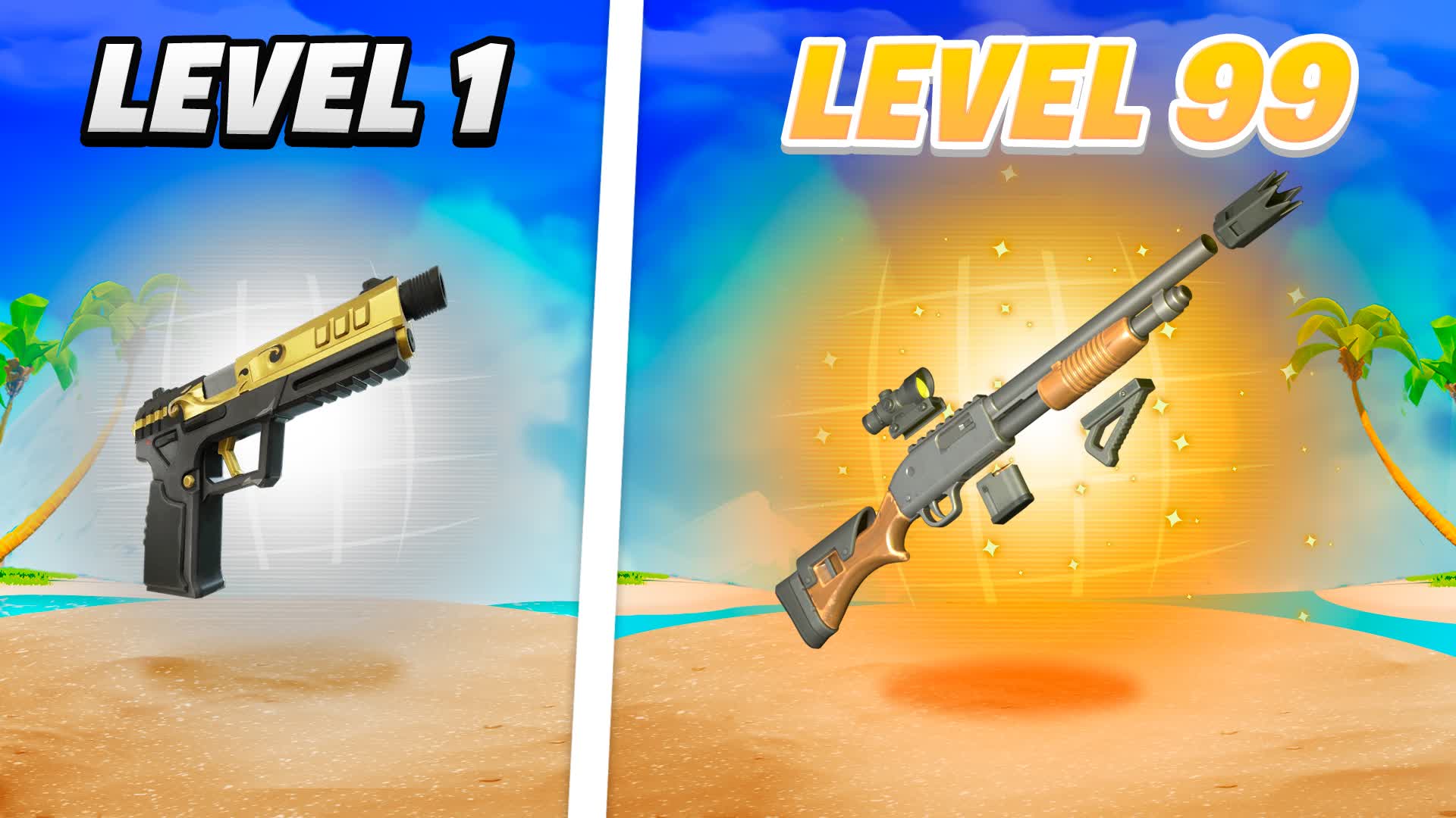 Beach Gun Game 1886-6955-4723, de mrrnk - Fortnite