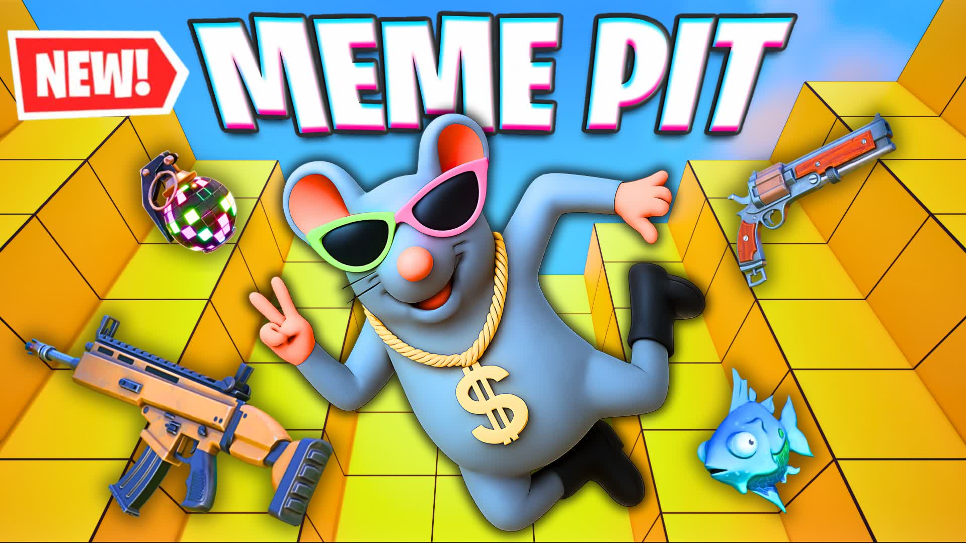 😂 Meme Pit - Free For All 7274-4585-7303 by ludem - Fortnite