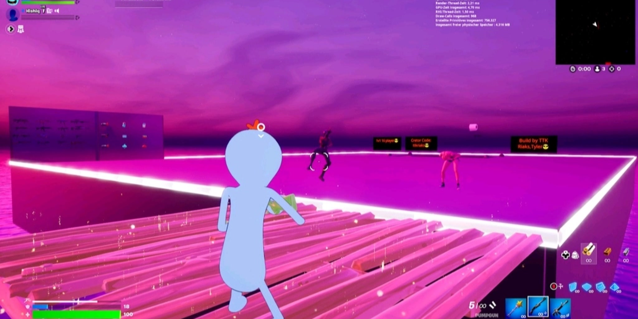 1V1 map 16 player TTK Clan 3726-6284-6889 by ttkriaks - Fortnite Creative Map Code - Fortnite.GG