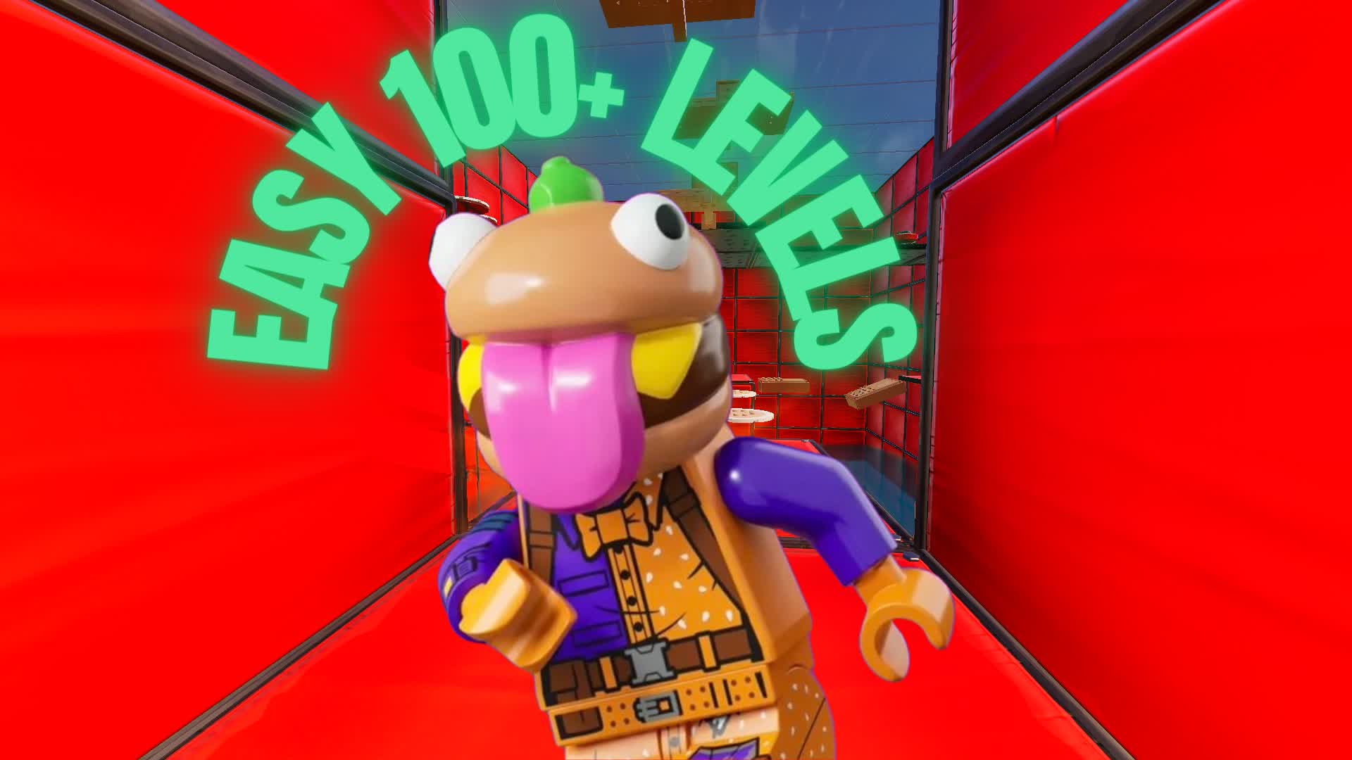 EASY 100+ LEVEL BLOCK PARKOUR 7643-9604-3734 by kns105 - Fortnite Creative Map Code - Fortnite.GG