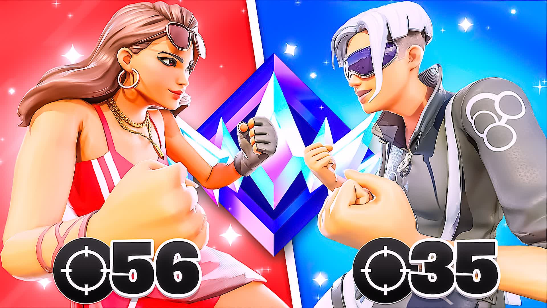 RED VS BLUE AURA 🔴🔵 1226-6676-7293 by rockygift1 - Fortnite Creative Map Code - Fortnite.GG