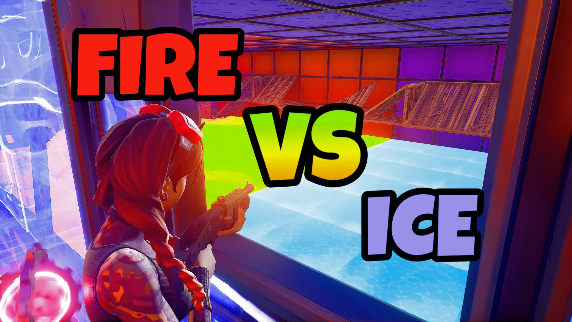 🔴FIRE VS ICE BOXFIGHTS🔵 3371-1989-9729 by devan_studios - Fortnite Creative Map Code - Fortnite.GG