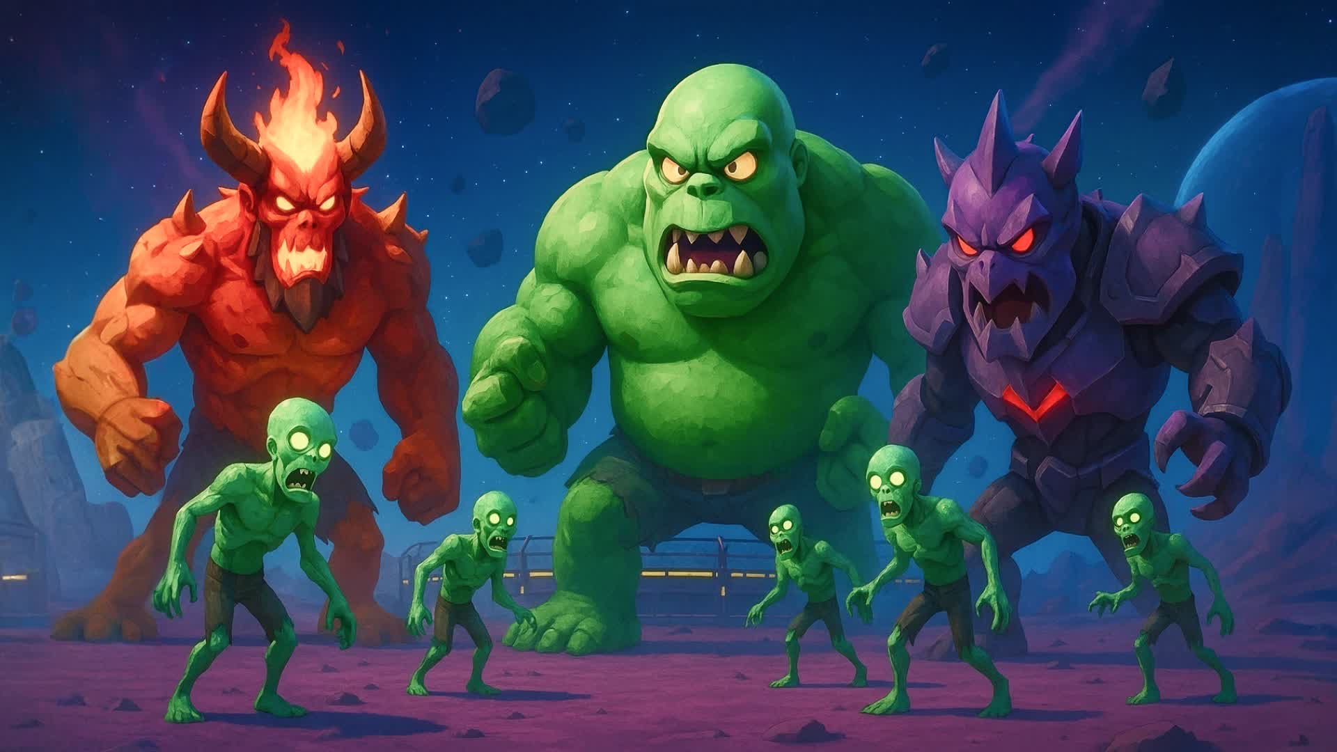 BOSSFIGHT ZOMBIES WAVES PARTY PVE FUN 0599-0720-3590 by rtdox ...