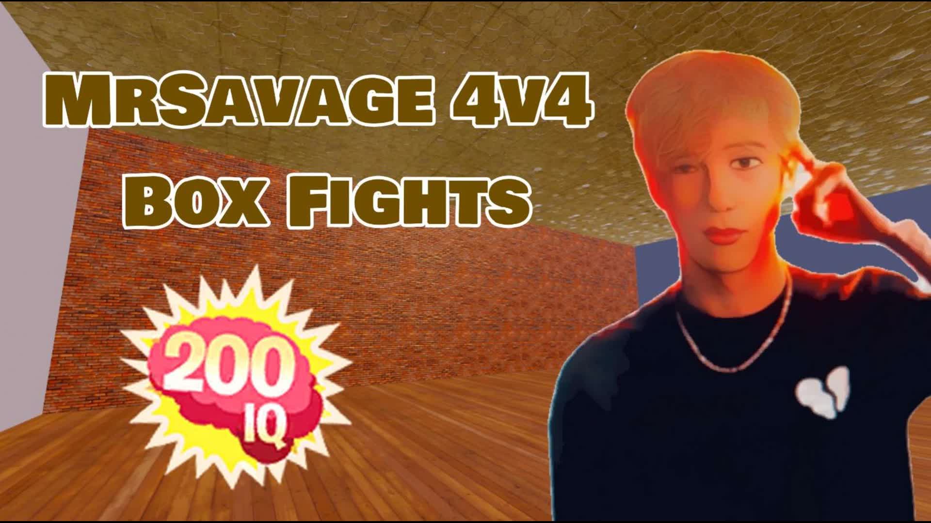 Mrsavage 4v4 Boxfights 7785-3303-6727 by nuntius - Fortnite Creative Map Code - Fortnite.GG