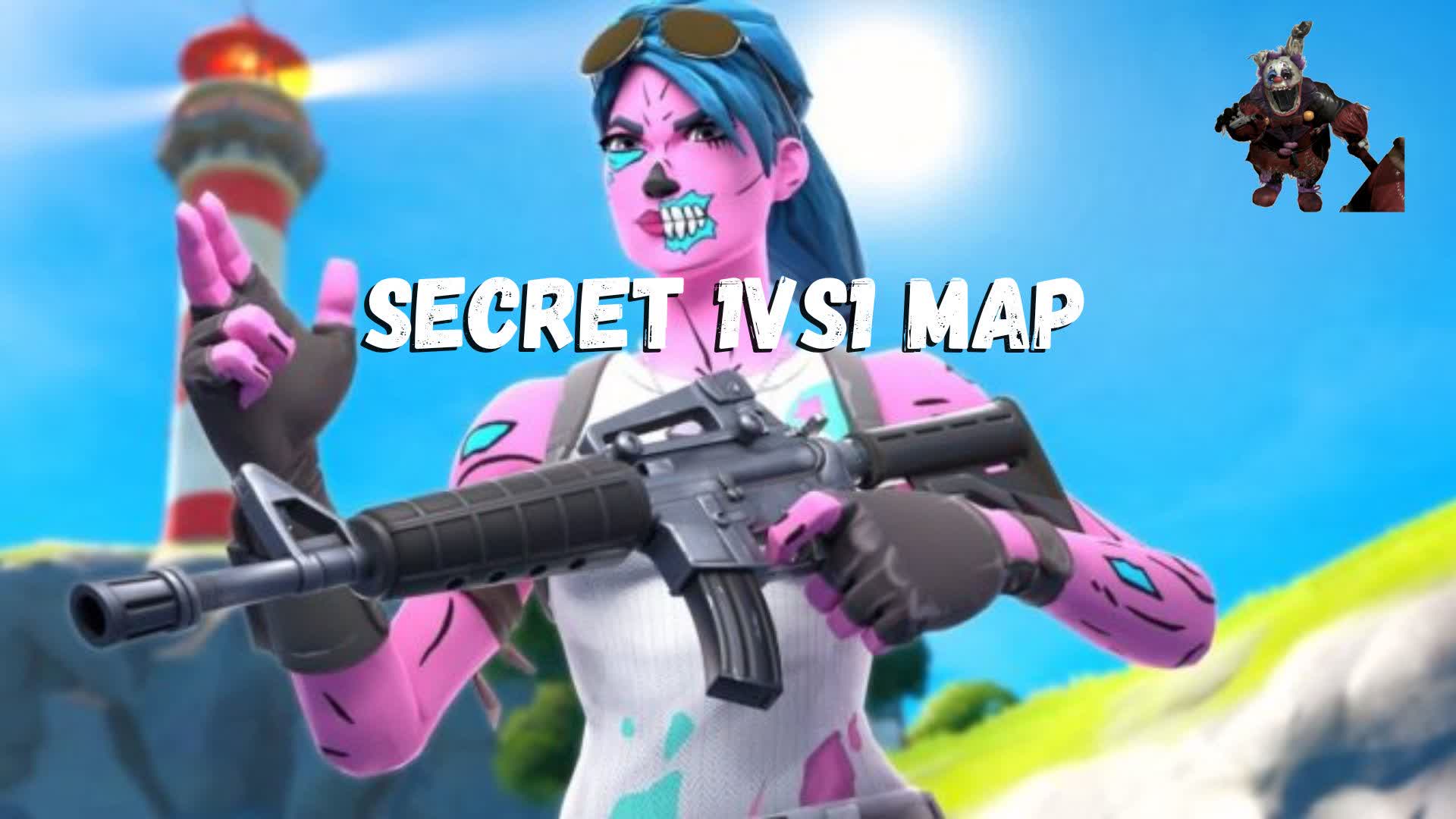 1vs1 Clown Version 2032 4546 1901 By Wlmf Fortnite Creative Map Code