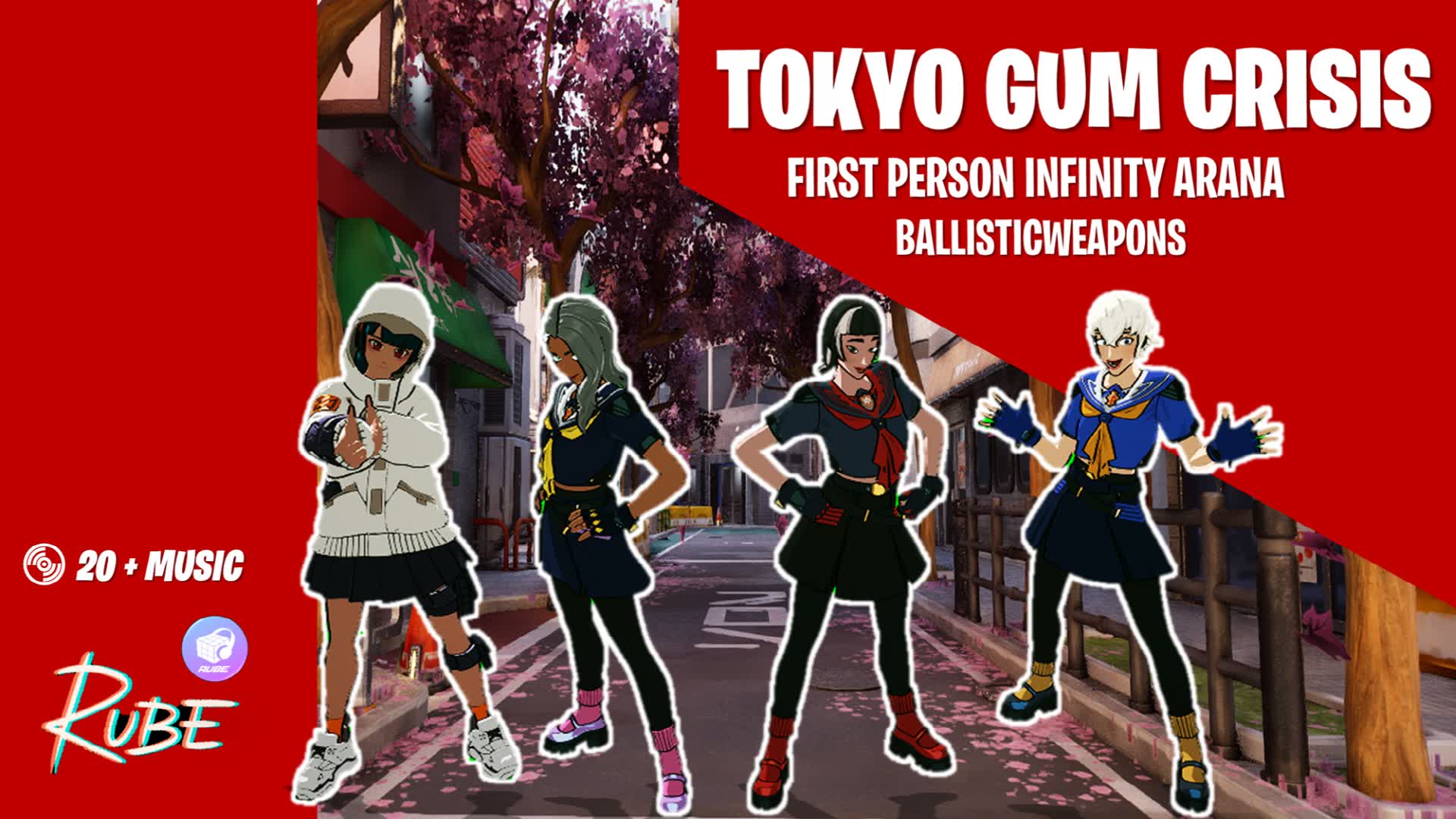 TOKYO GUM CRISIS FFA - BALLISTIC 1315-9620-8204 by dj_rube - Fortnite ...