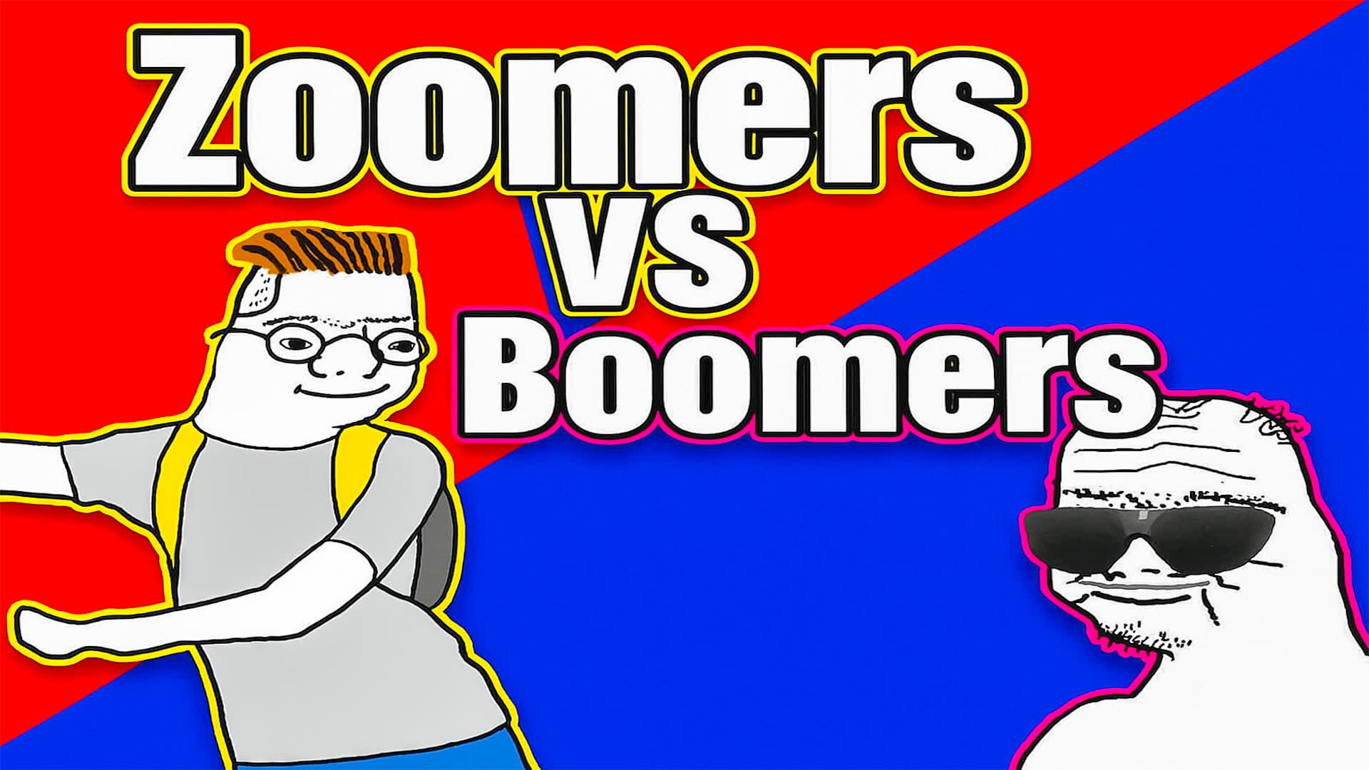 ZOOMERS VS BOOMERS 4731-1847-0712 by maywayday - Fortnite Creative Map ...