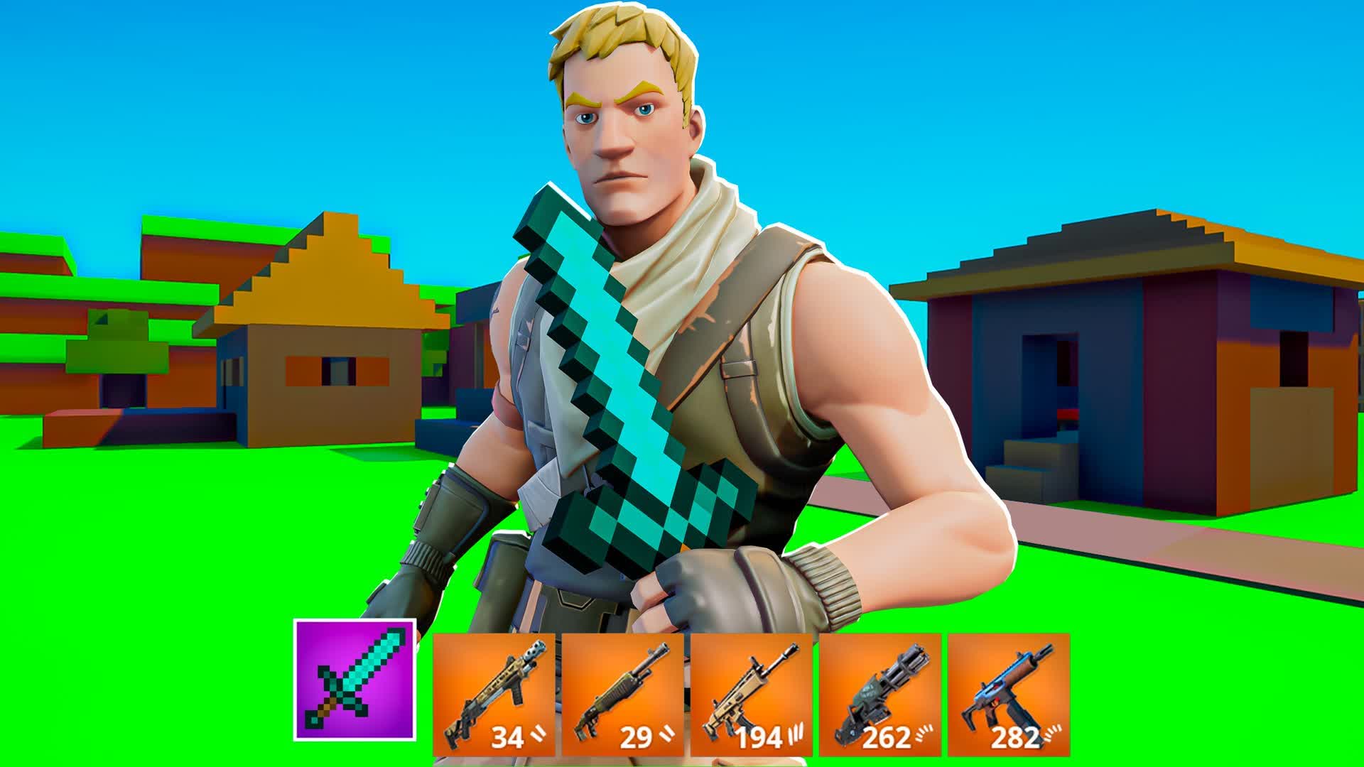 FORTCRAFT - Free for all 7761-9981-4357 by lindsay - Fortnite Creative ...