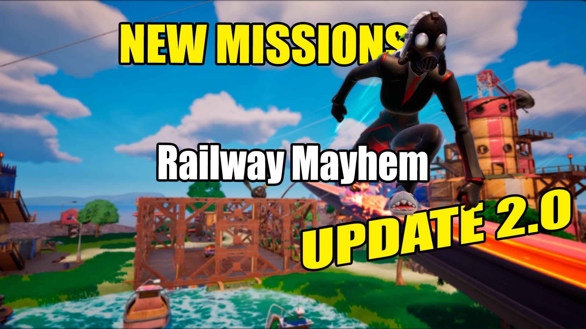 Railway Mayhem: Arena 8793-7705-5182 by andruwrus - Fortnite Creative ...