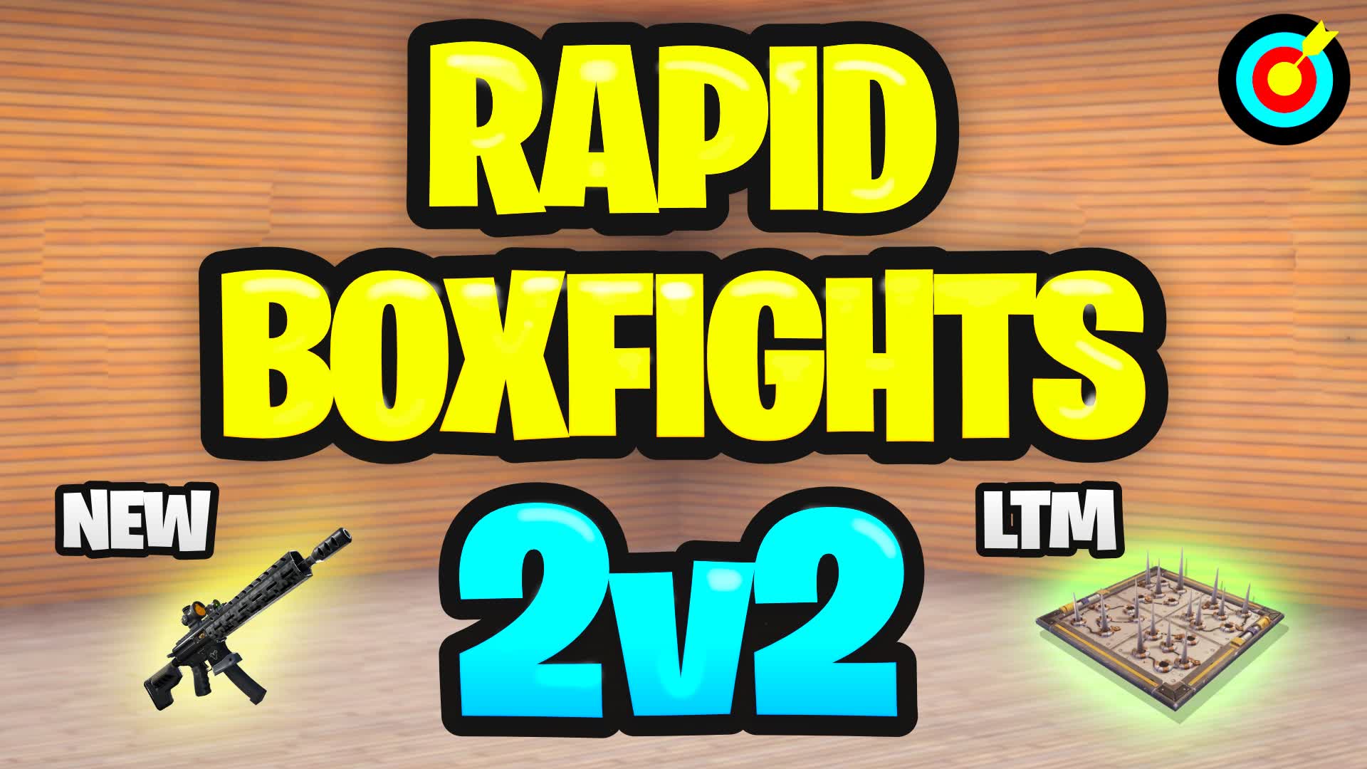 RAPID BOXFIGHTS 2v2 🎯 3914-7486-9996 by bullseye - Fortnite Creative Map Code - Fortnite.GG