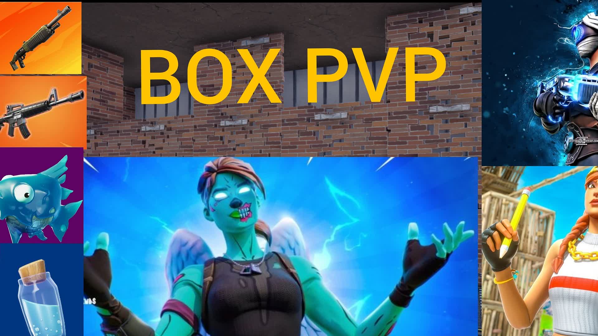 Classic Box Pvp 3136 4245 7904 By Sosvk Fortnite Creative Map Code