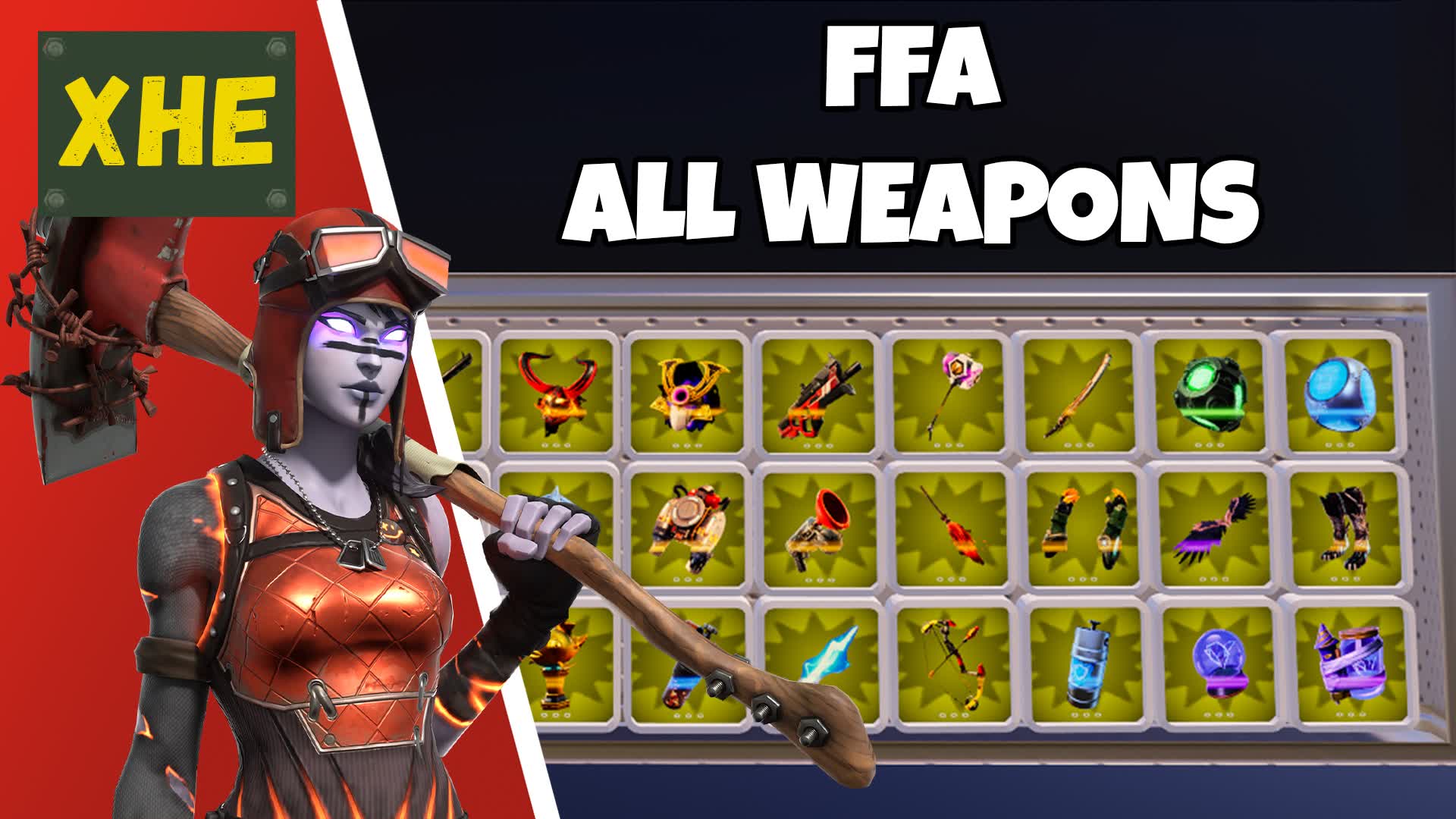 FFA ALL WEAPONS 0810-2017-0550 by xhe - Fortnite Creative Map Code ...