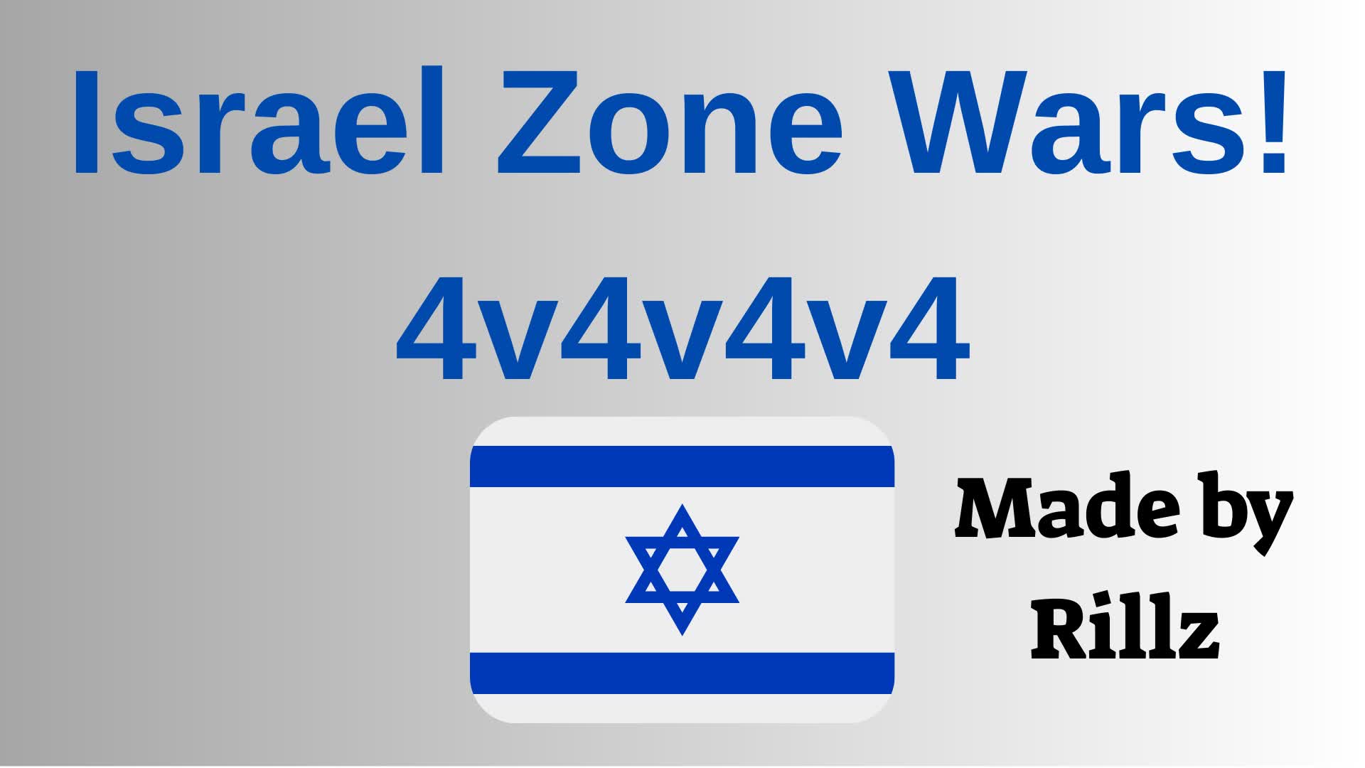 Israel 🇮🇱 Zone Wars 4v4v4v4 9111-5606-3539 by rillz - Fortnite Creative ...