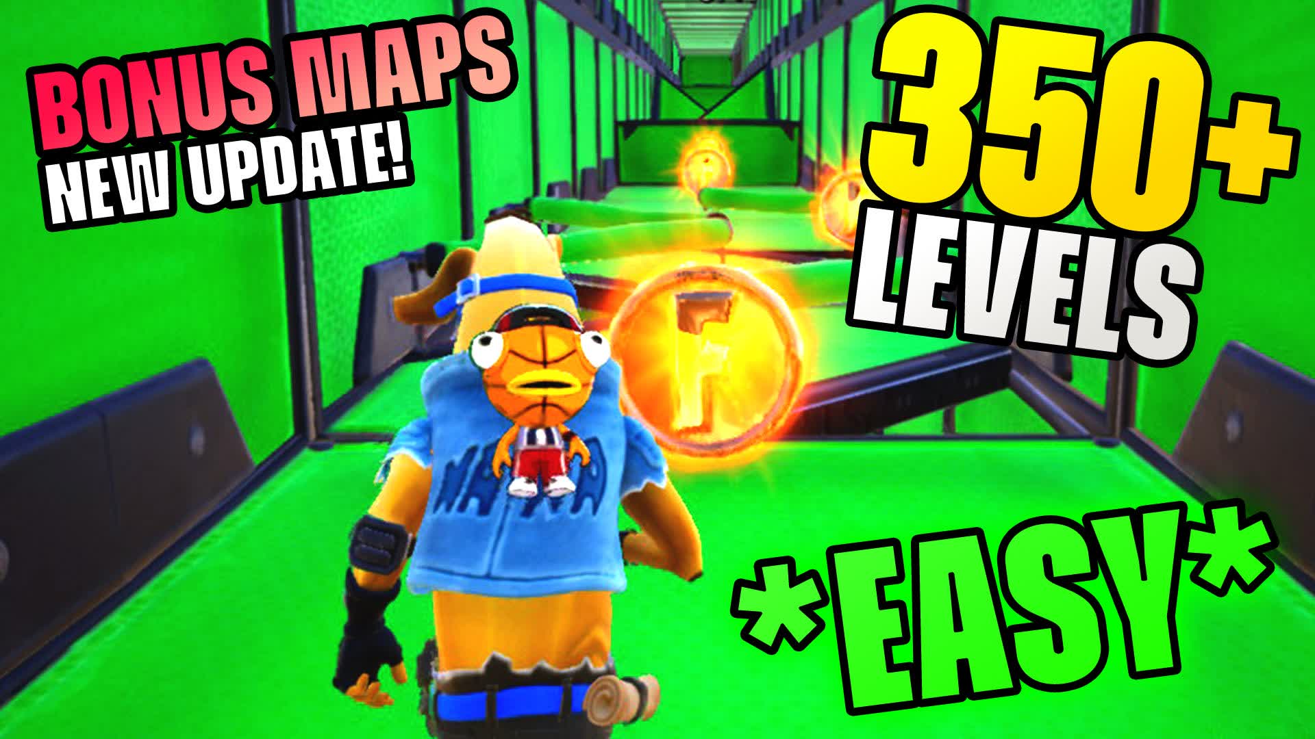 DEFAULT PARKOUR 350+ 7235-9953-3980 by unioncreations - Fortnite Creative Map Code - Fortnite.GG