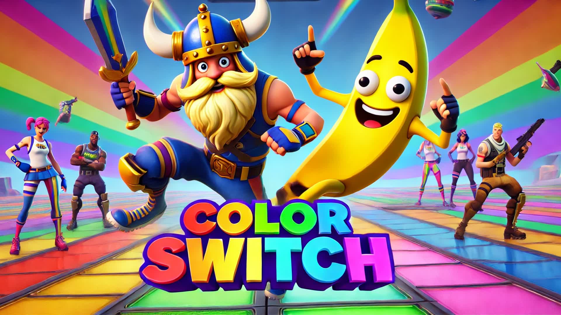 Color Switch Challenge 8892-5703-1081 by baljayt - Fortnite Creative Map Code - Fortnite.GG