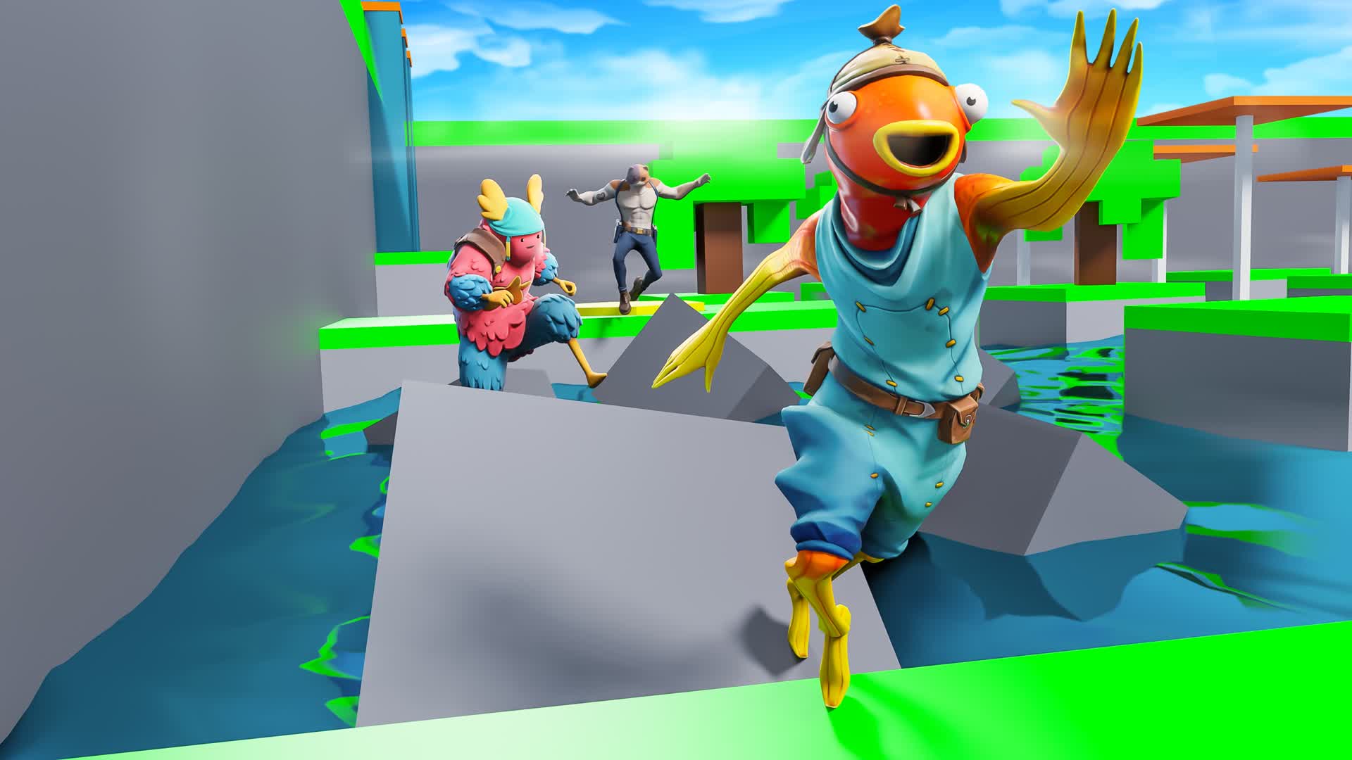 NAXY MINI PARKOUR + FIGHT 8015-5236-0617 by naxy - Fortnite Creative ...