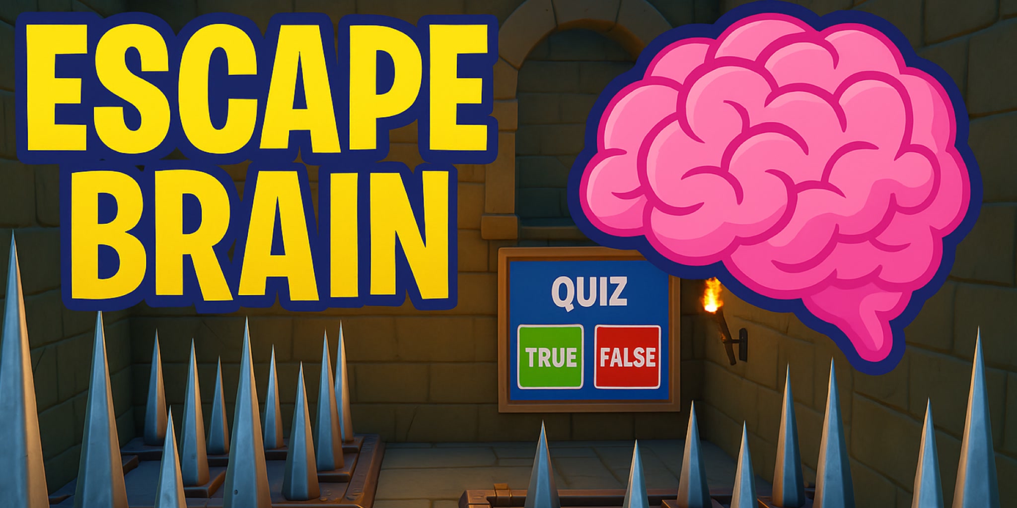 Escape Brain 4938-0320-8846 by bigtoz83 - Fortnite Creative Map Code - Fortnite.GG