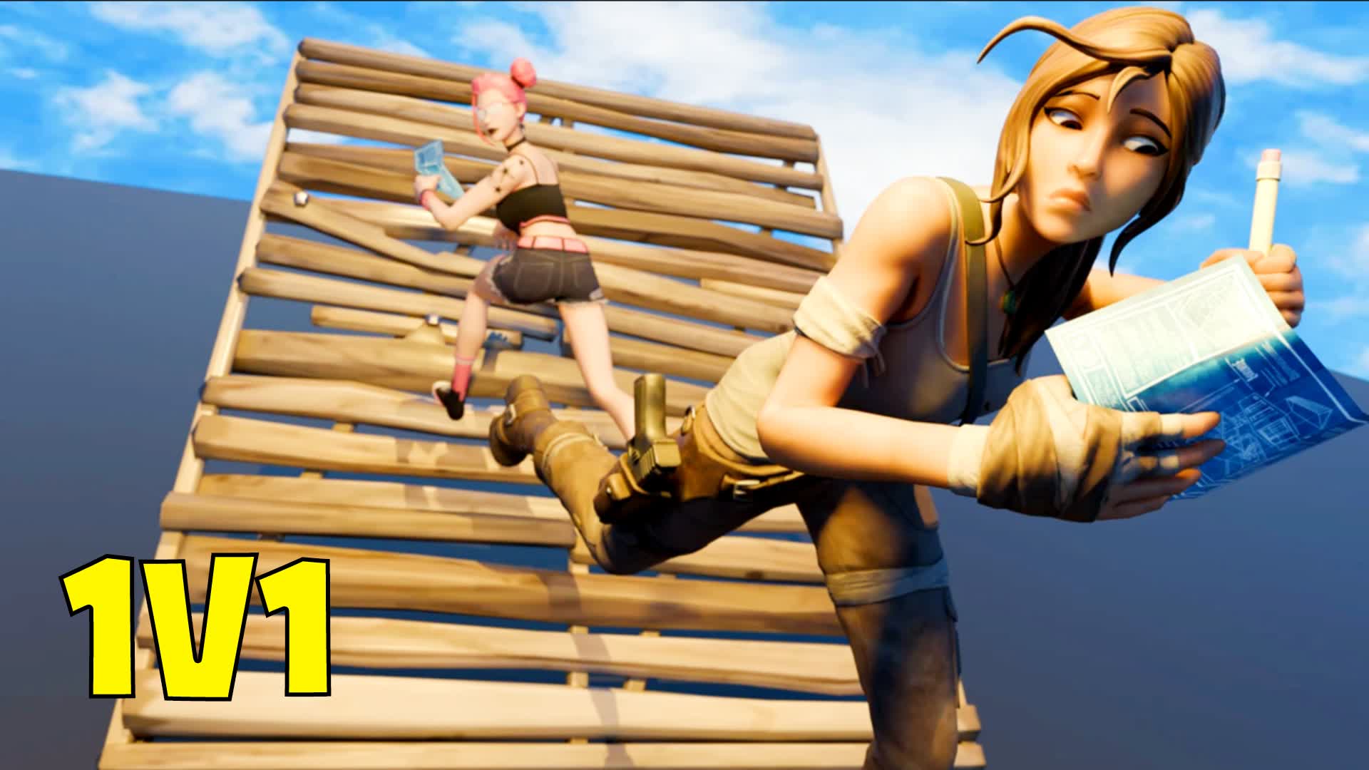 Hush 1v1 0523-9833-7805 by hush1xs - Fortnite Creative Map Code ...