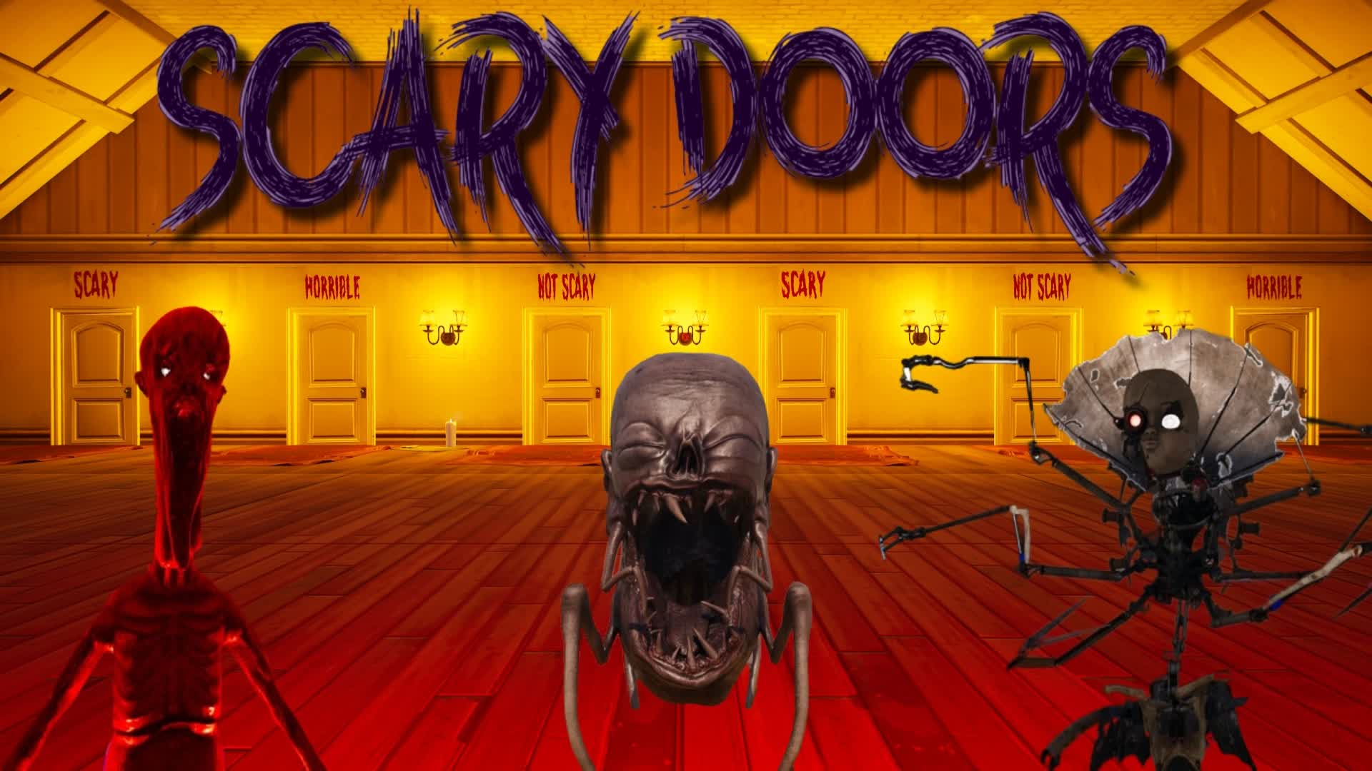 Juega 😨Scary Doors😨 | Fortnite Zone