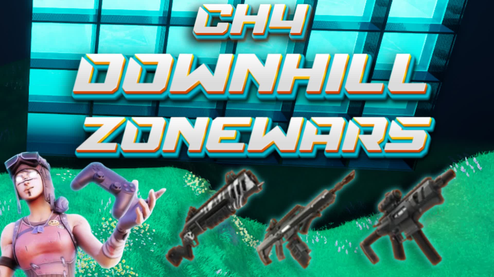 🌩️CH4 DOWNHILL ZONEWARS - 0541-8722-5698 | Fortnite Zone
