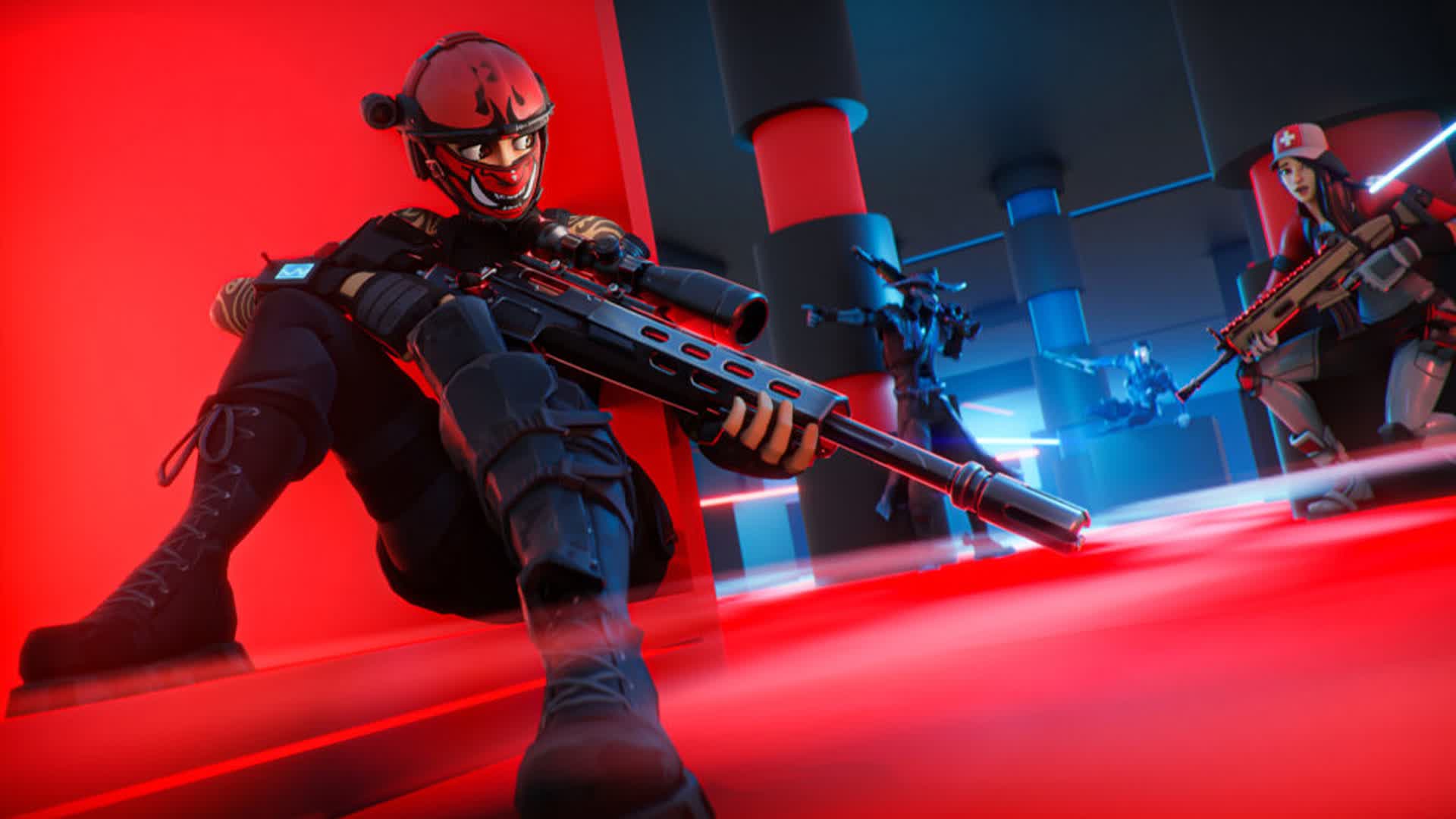 🎯🔴ONESHOT Red vs BLUE🔵🎯 0378-9178-7538 by smurff - Fortnite Creative Map Code - Fortnite.GG