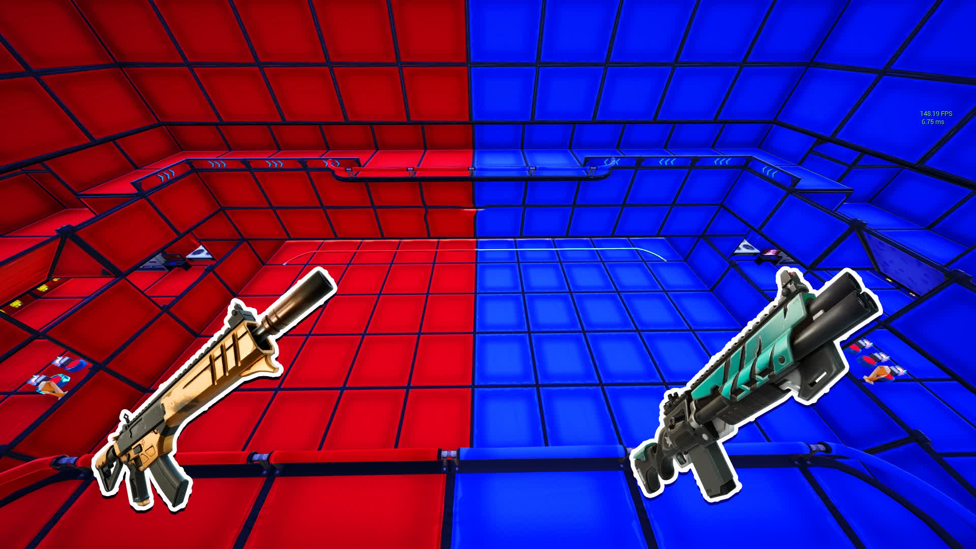 CRAZY MINI RED VS BLUE🔴🔵 4482-9012-2102 by quito - Fortnite Creative Map Code - Fortnite.GG