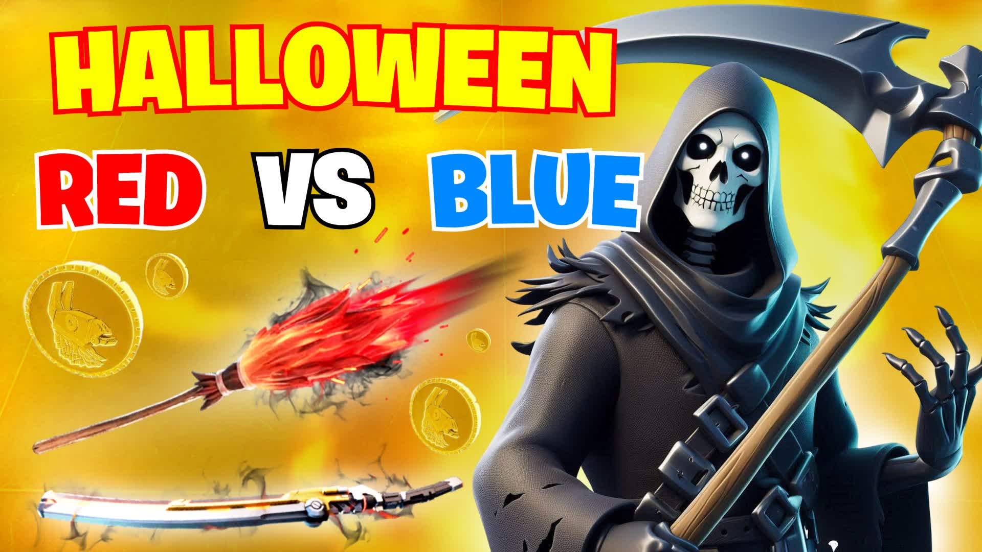 🎃 HALLOWEEN RED VS BLUE 🧟 5489-4865-3901 by ambience - Fortnite ...