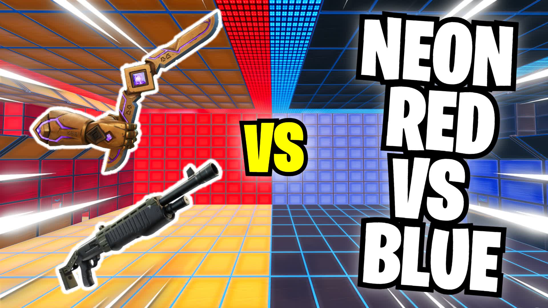 🔥 NEON RED VS BLUE 💎 3567-8697-4249 by pixmo-yt - Fortnite Creative Map ...